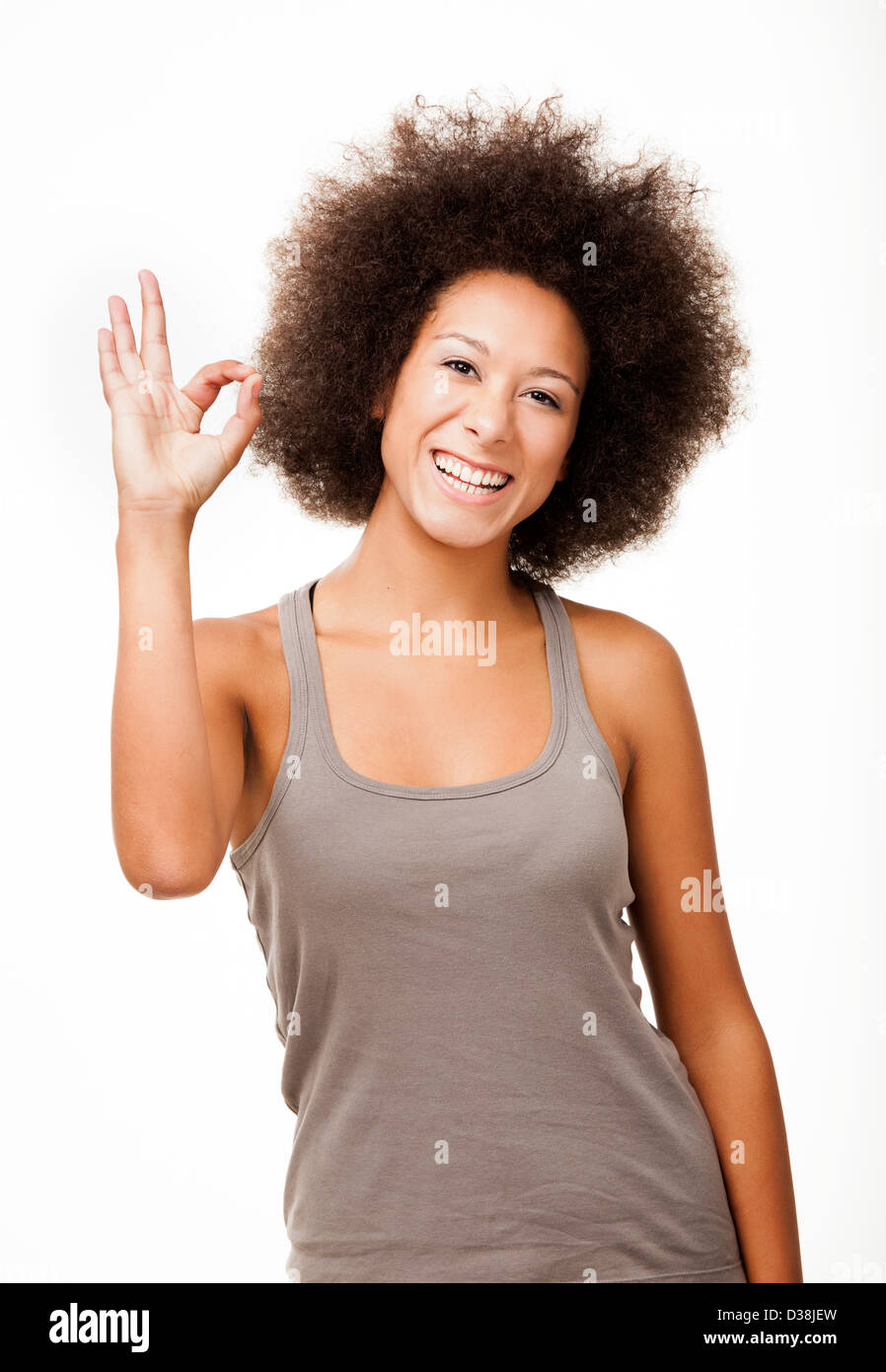 Okay signal hi-res stock photography and images - Alamy