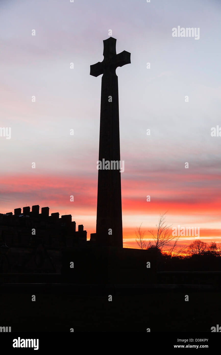 Durham cathedral silhouette hi-res stock photography and images - Alamy
