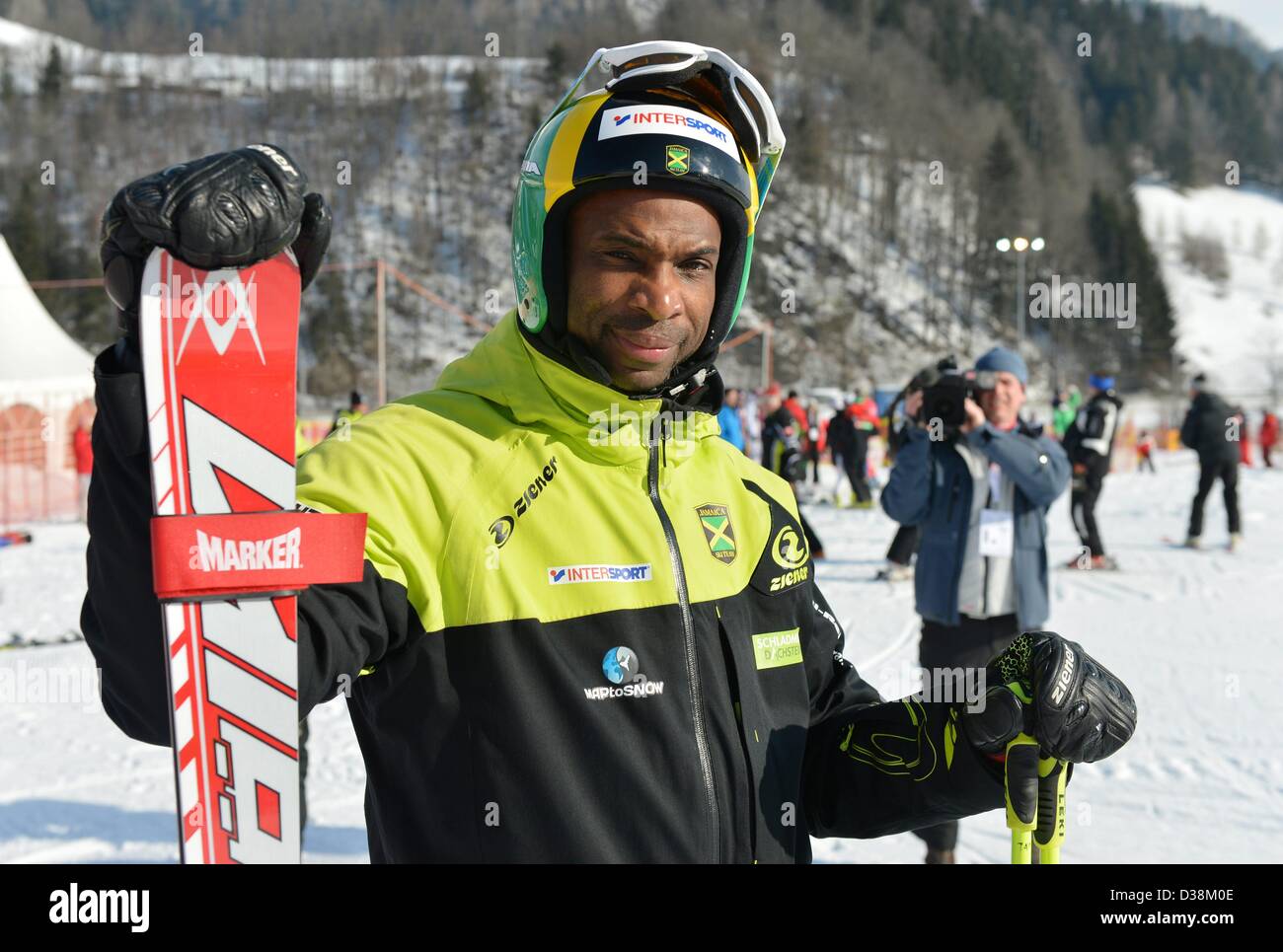 Michael Williams from Jamaica. Photo: Frank May Stock Photo - Alamy