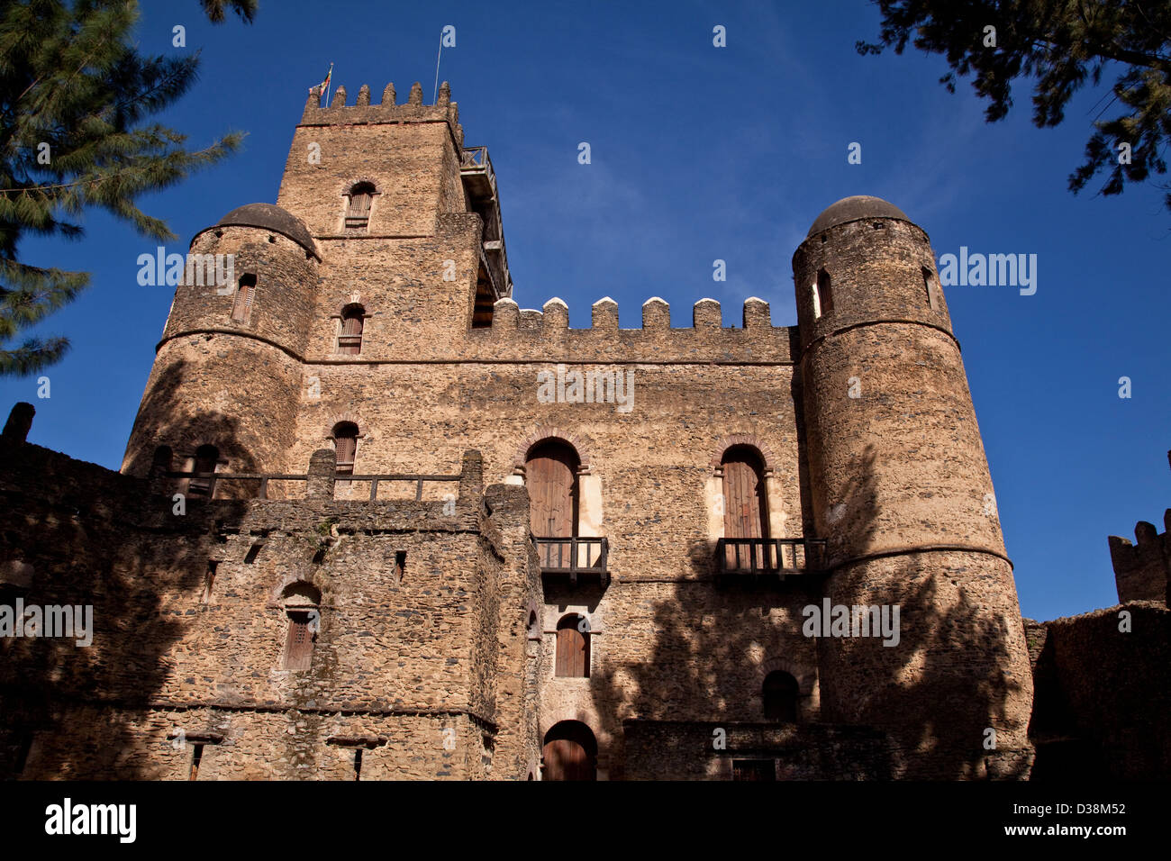 Fasilidas's Castle, Fasil Ghebbi (Royal Enclosure) Gondar, Ethiopia ...