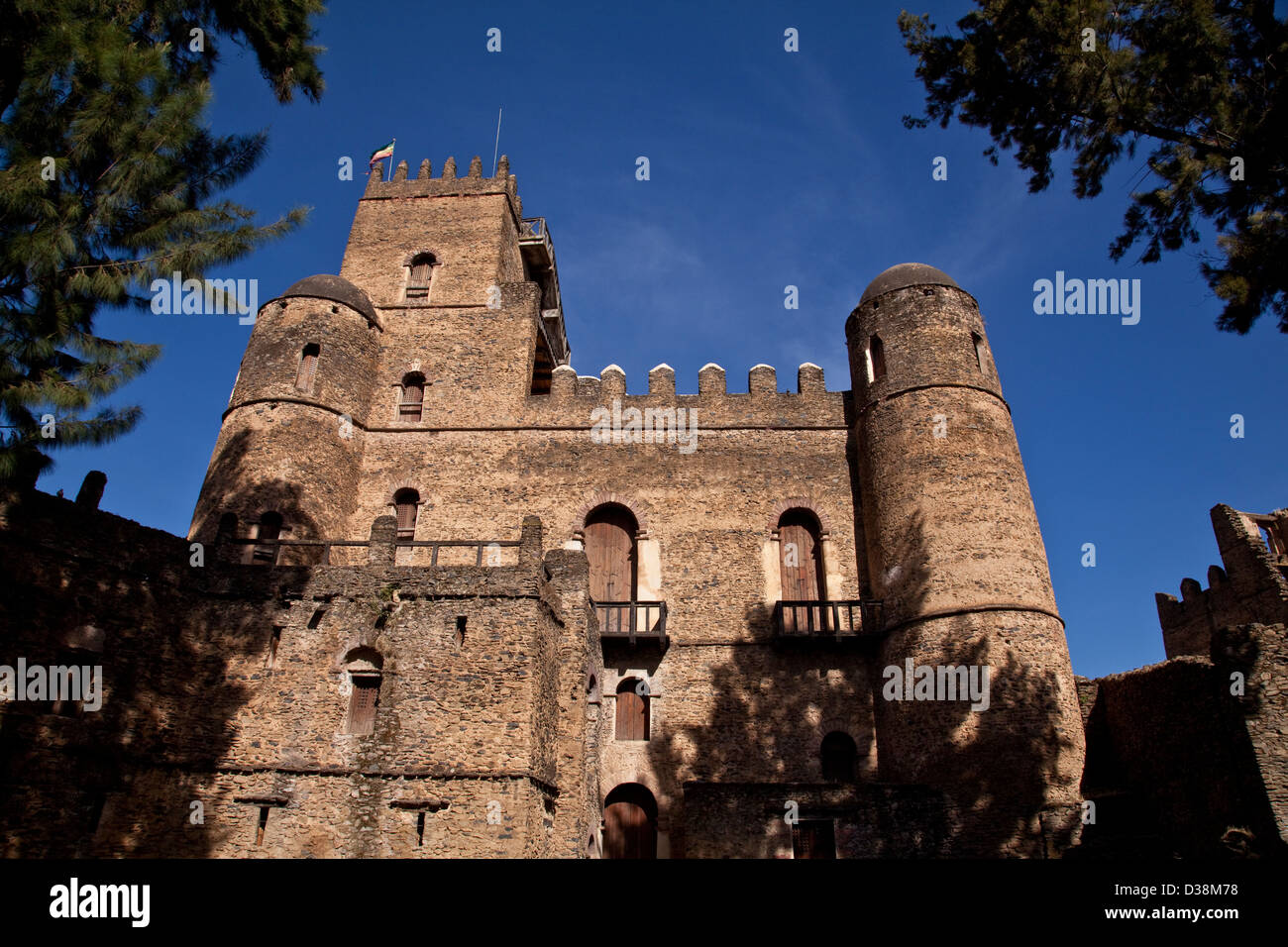 Fasilidas's Castle, Fasil Ghebbi (Royal Enclosure) Gondar, Ethiopia ...