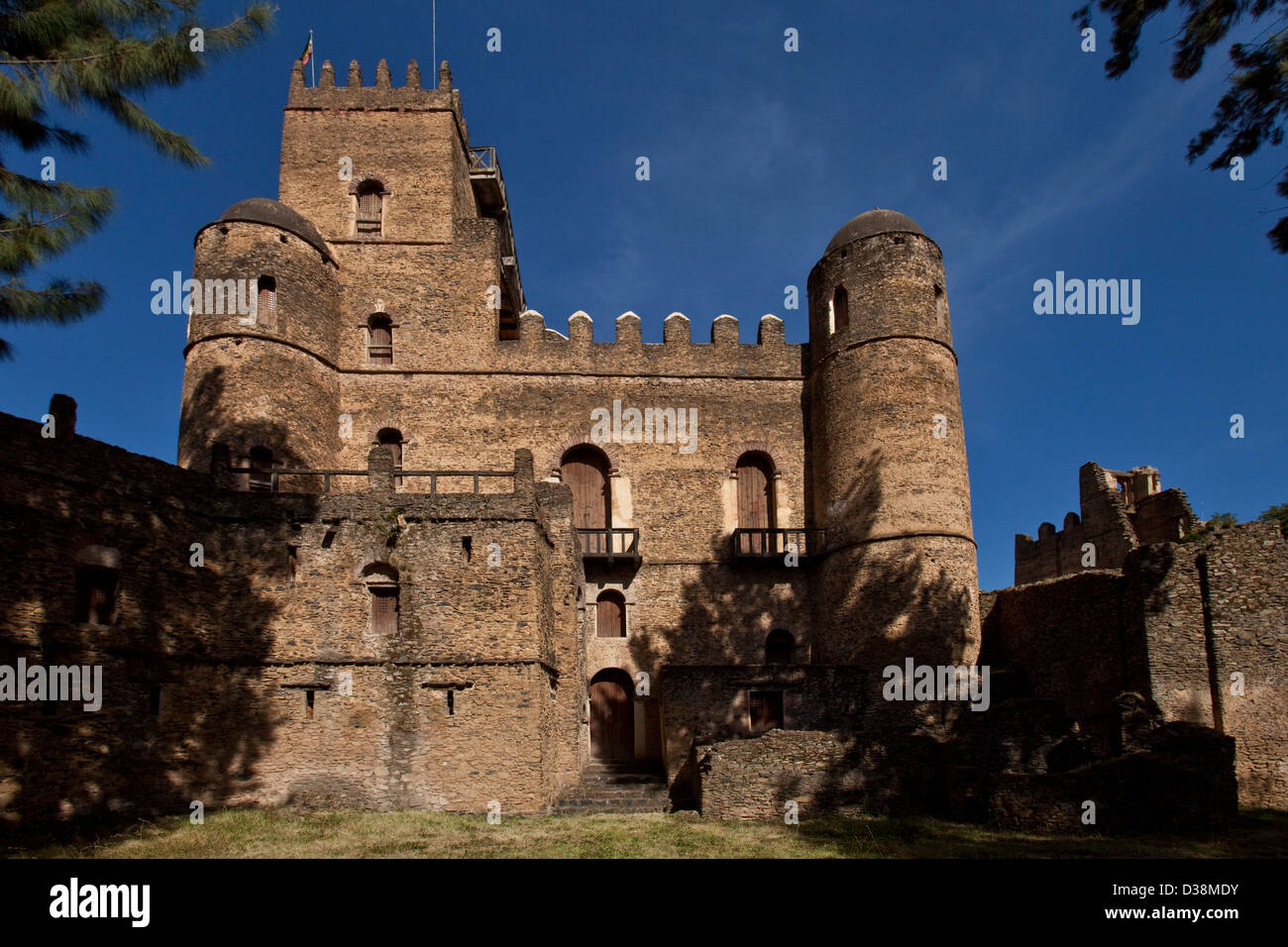 Fasilidas's Castle, Fasil Ghebbi (Royal Enclosure) Gondar, Ethiopia ...