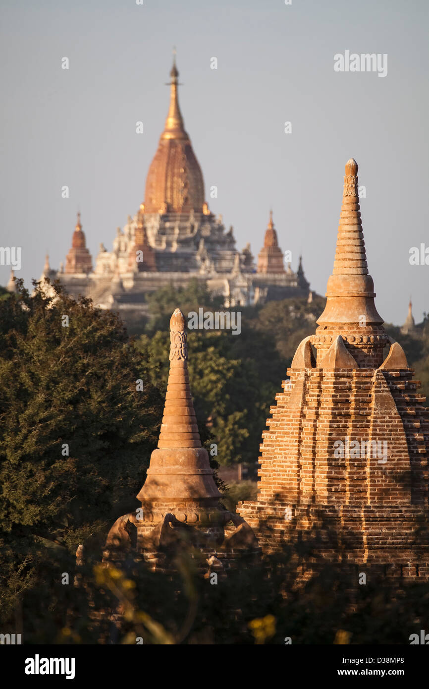 Temples with stupas hi-res stock photography and images - Alamy