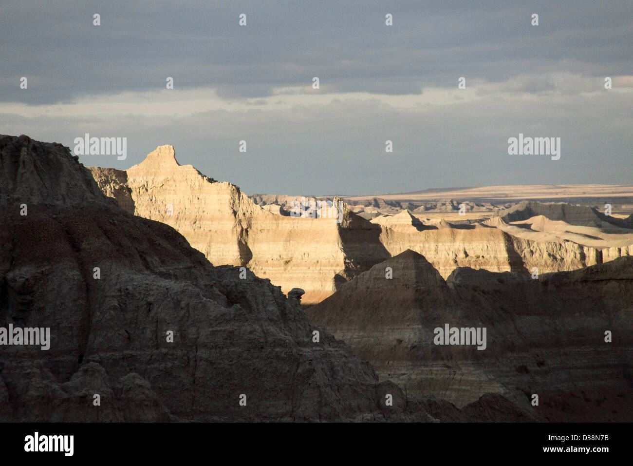 Badlands National Park in South Dakota is known for its dramatic ...