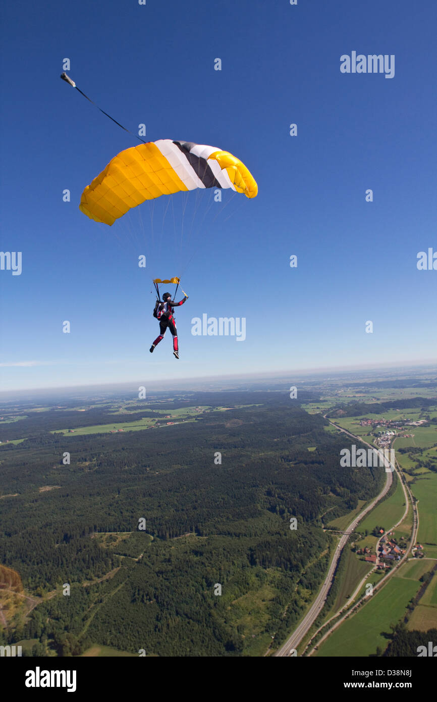 Young woman birds eye view hi-res stock photography and images - Alamy
