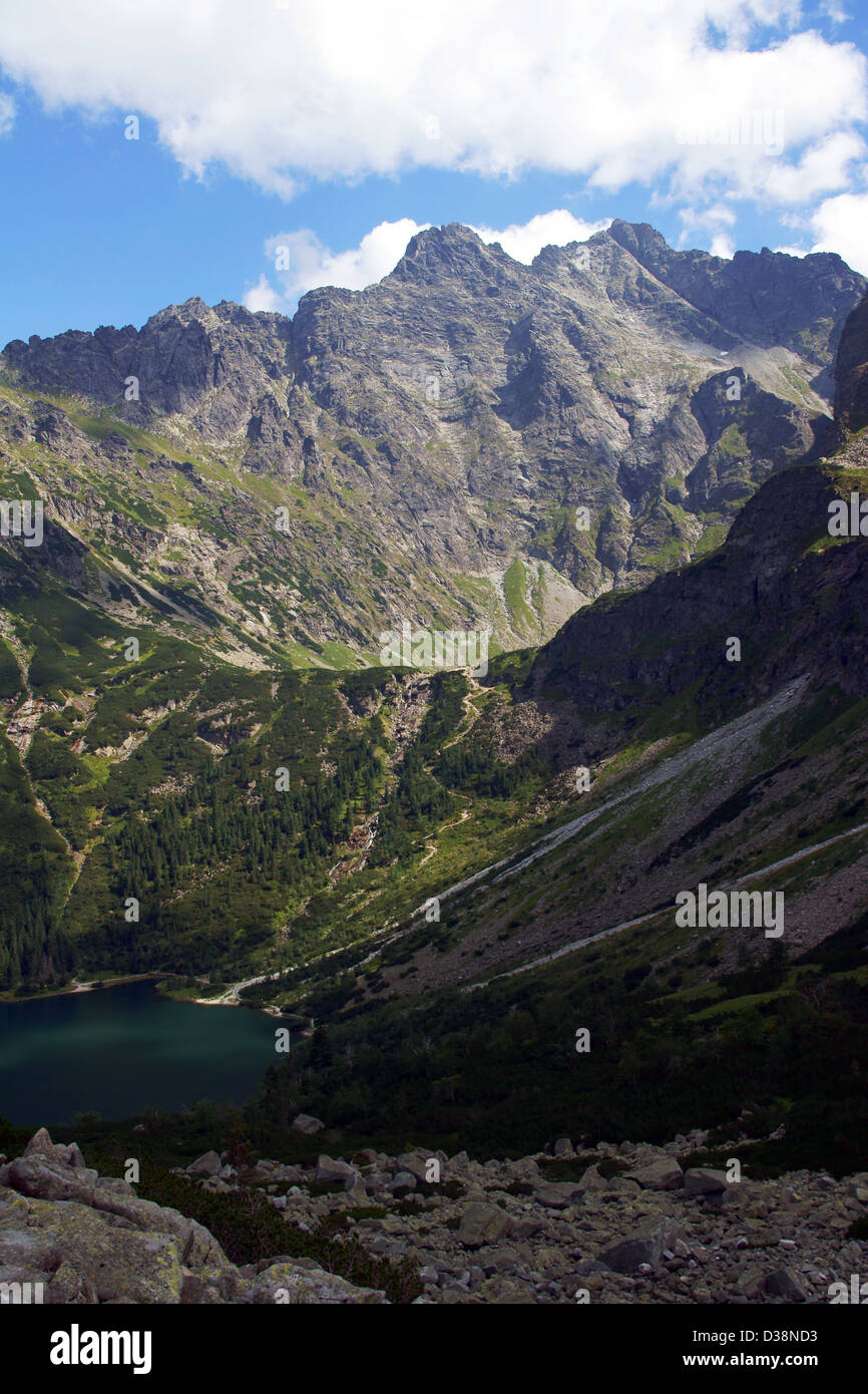 lake in mountains,Poland,Tatras,Morskie Oko Stock Photo - Alamy