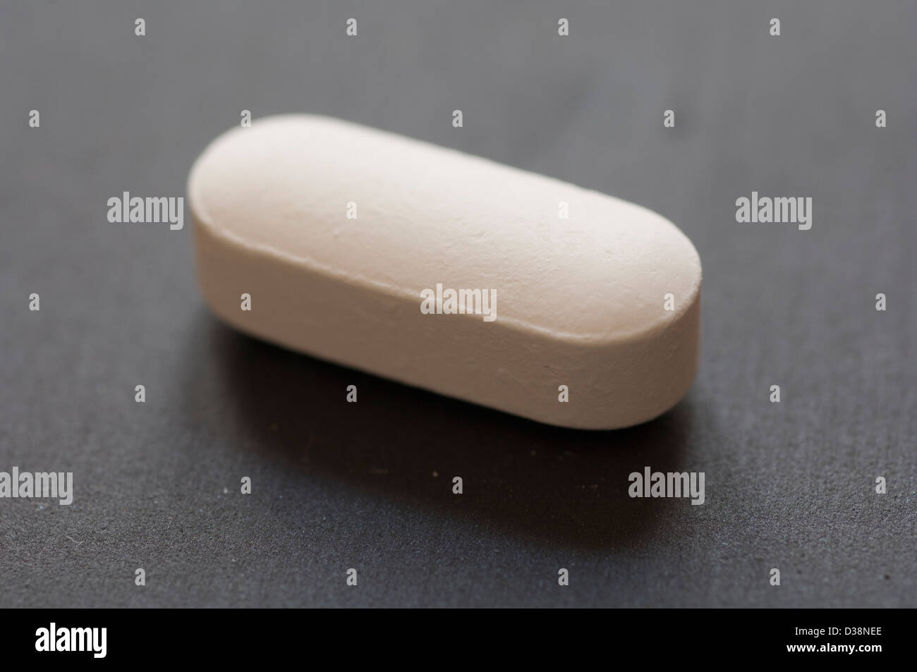 Close-up view of Glutamine Tablet dietary supplement Stock Photo - Alamy