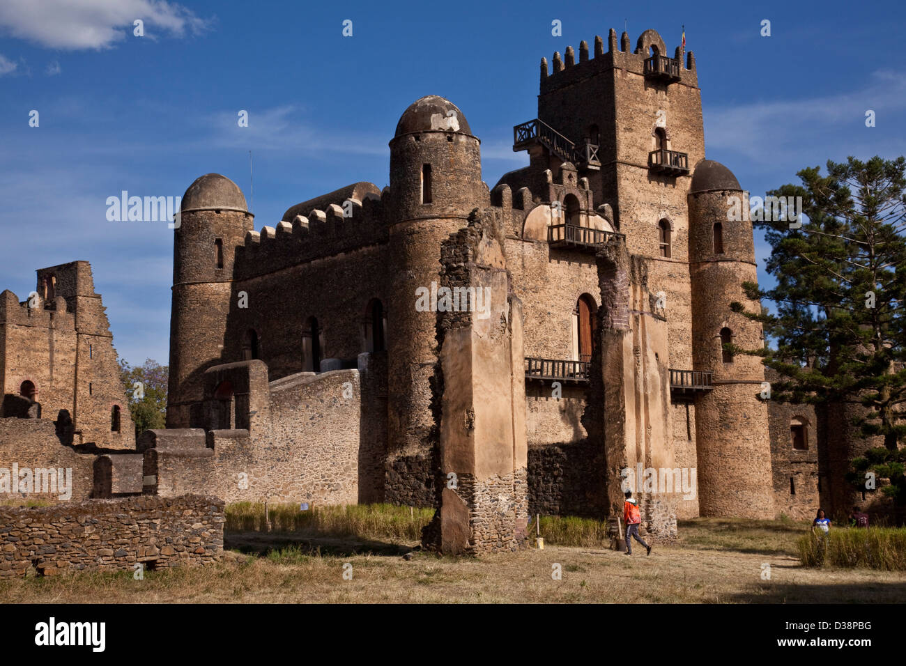 Fasilidas's Castle, Fasil Ghebbi (Royal Enclosure) Gondar, Ethiopia ...