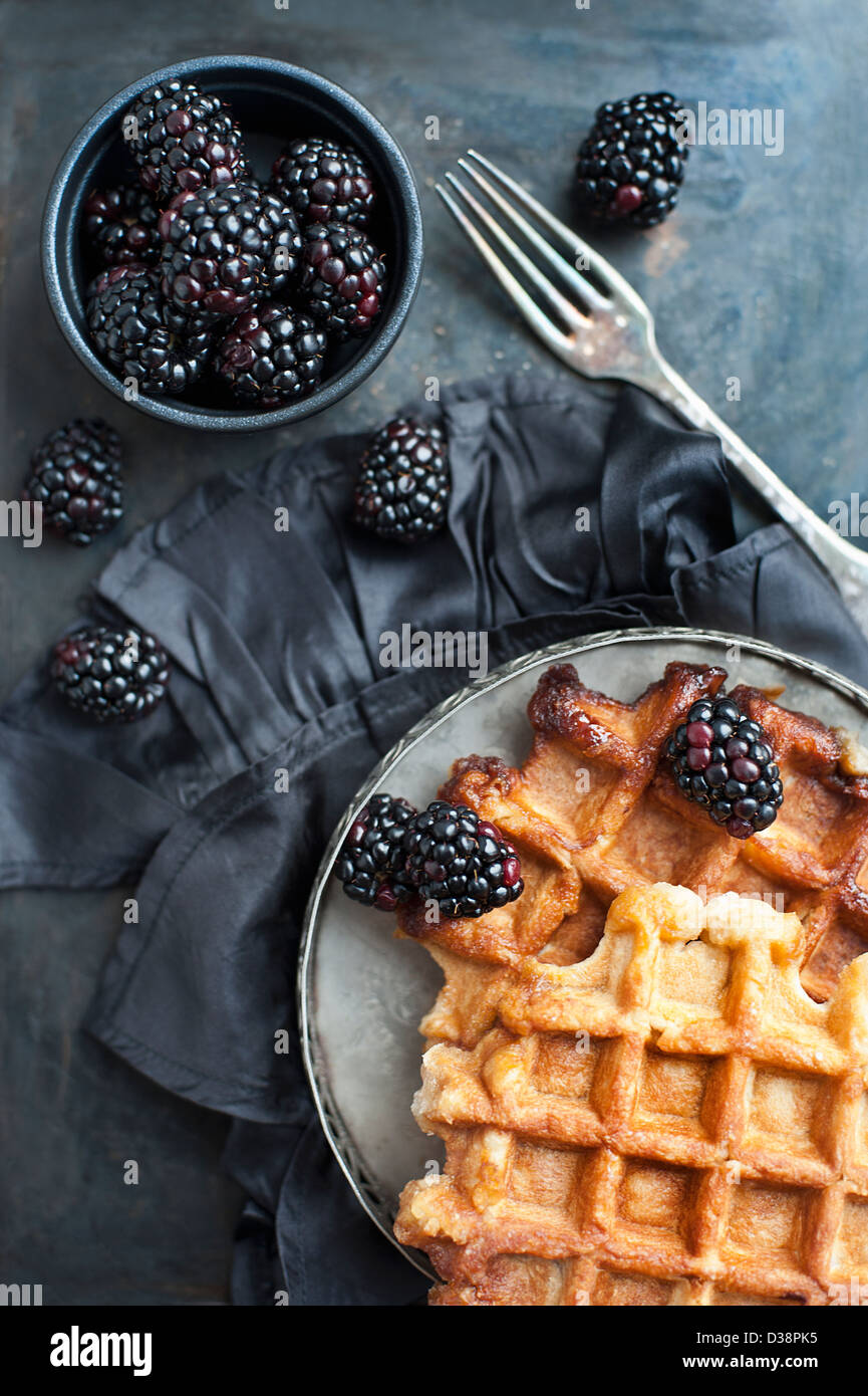 Waffle bread hi-res stock photography and images - Alamy