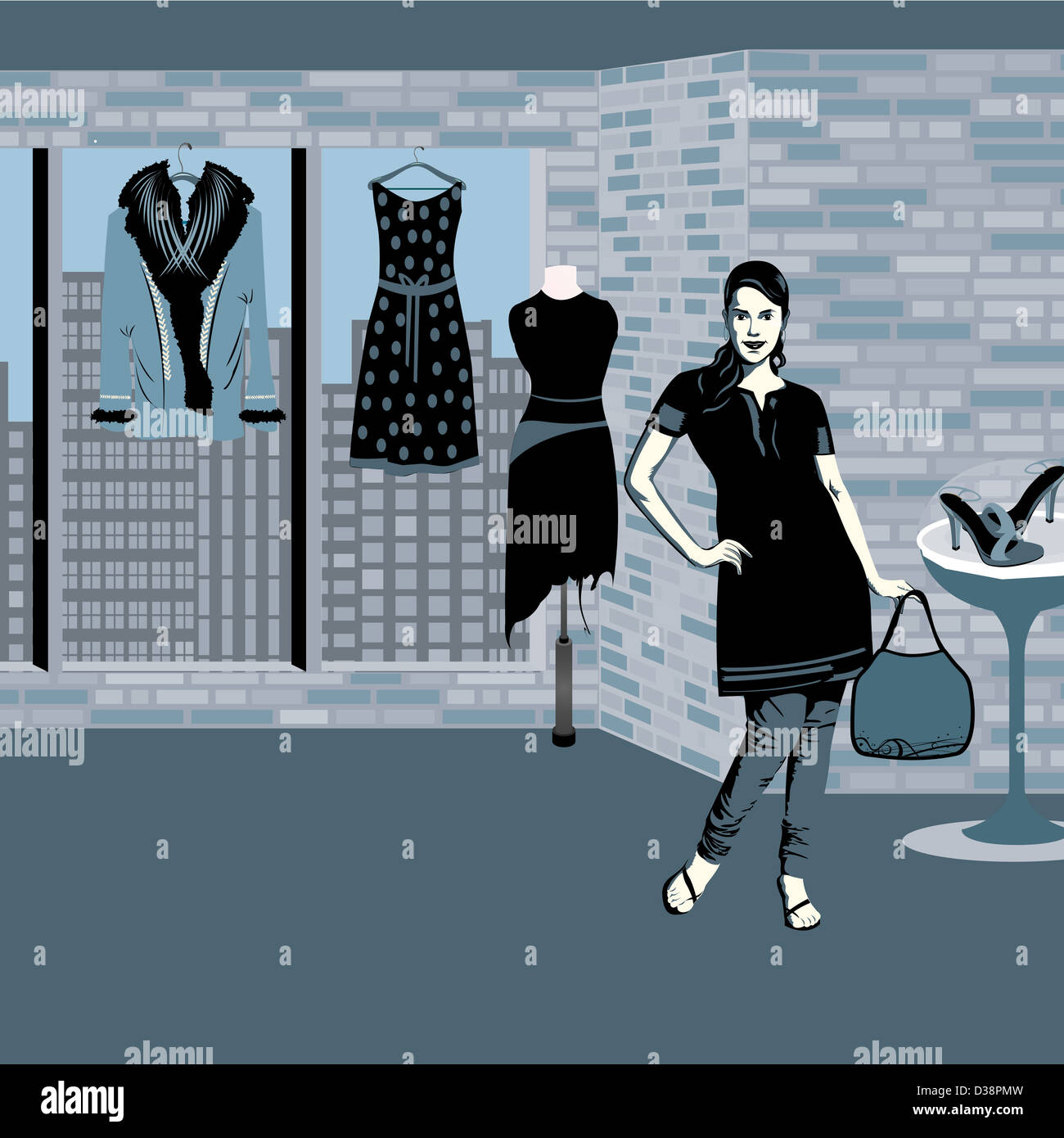 Traditional boutique hi-res stock photography and images - Alamy