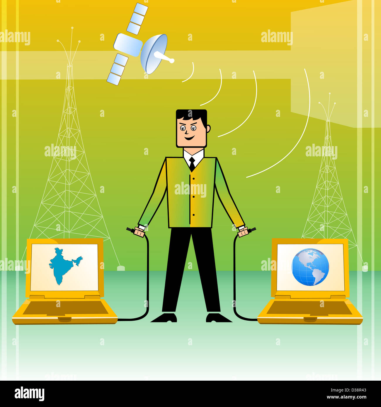 World one tower india hi-res stock photography and images - Alamy
