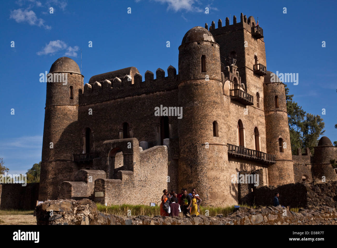 Fasilidas's Castle, Fasil Ghebbi (Royal Enclosure) Gondar, Ethiopia ...