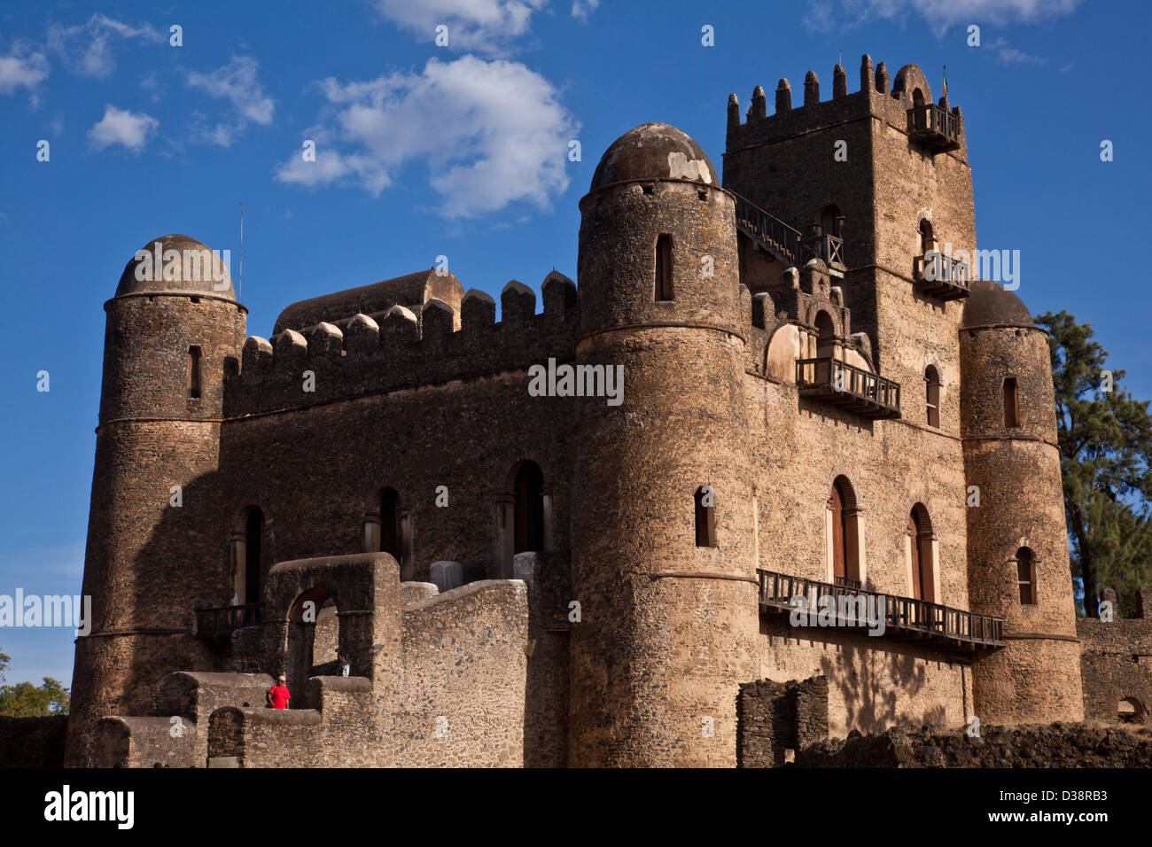 Fasilidas's Castle, Fasil Ghebbi (Royal Enclosure) Gondar, Ethiopia ...