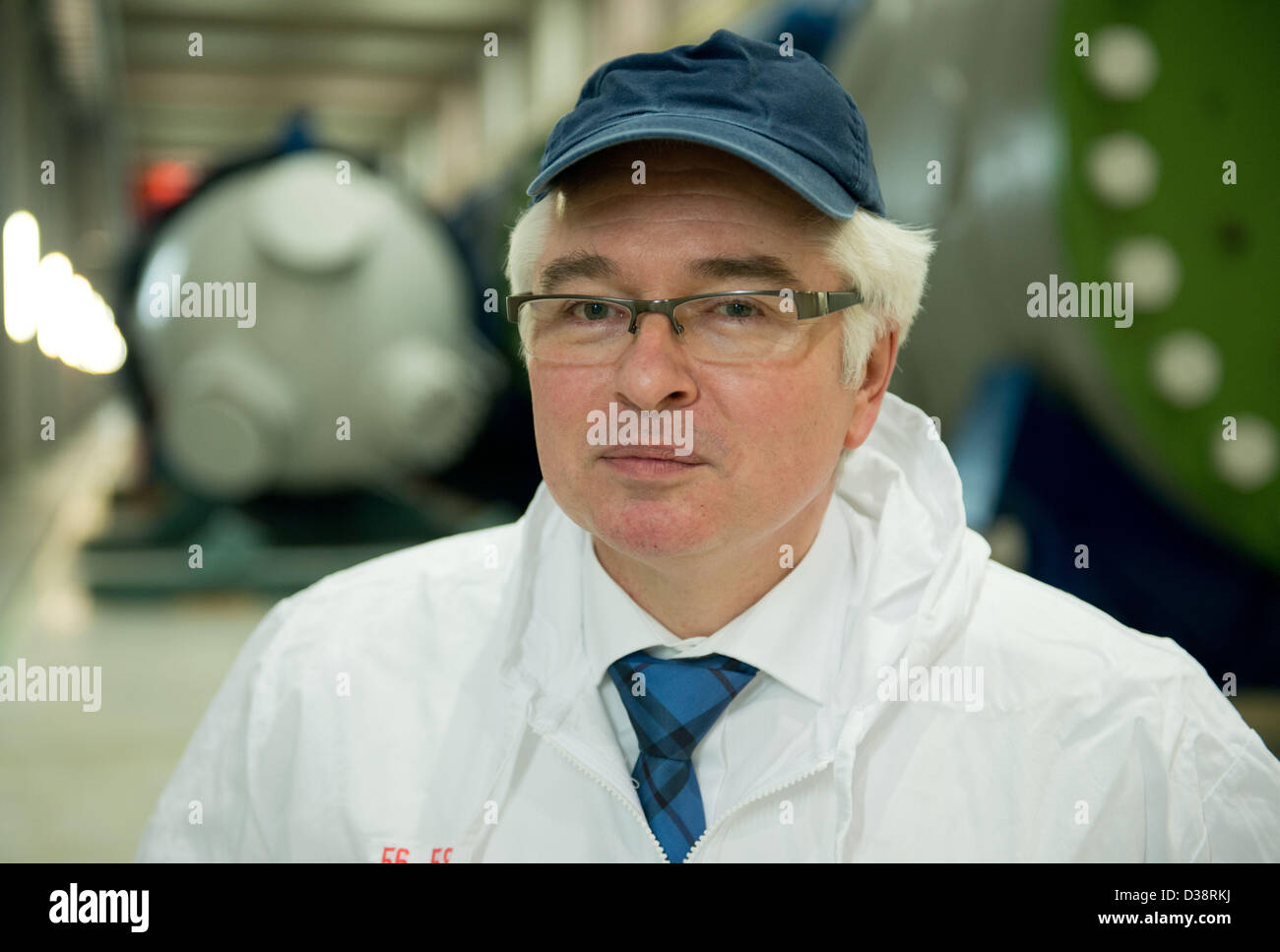 Managing director of Energiewerke Nord GmbH (EWN), Henry Cordes, stands ...