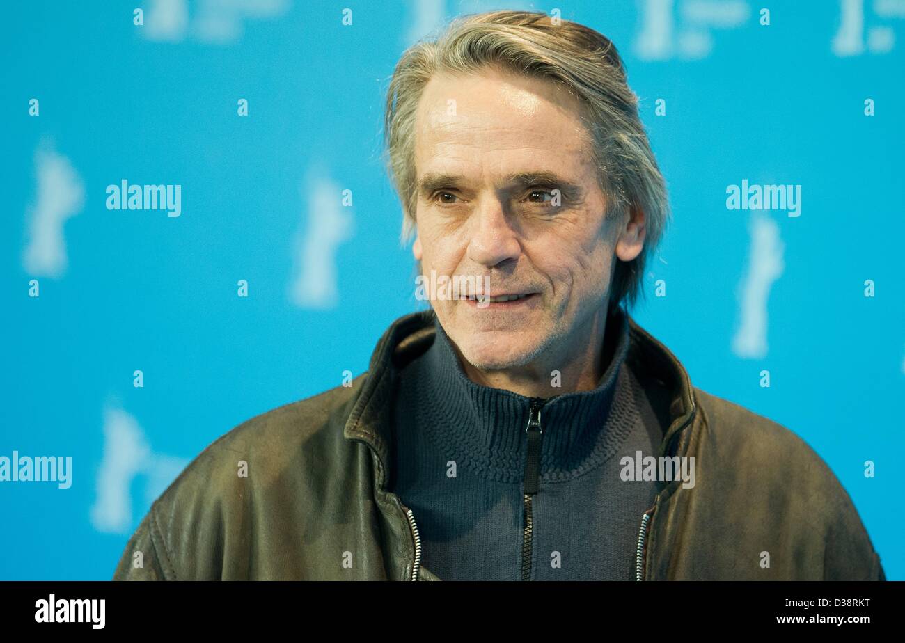 British actor Jeremy Irons poses at the photocall of the movie 'Night ...