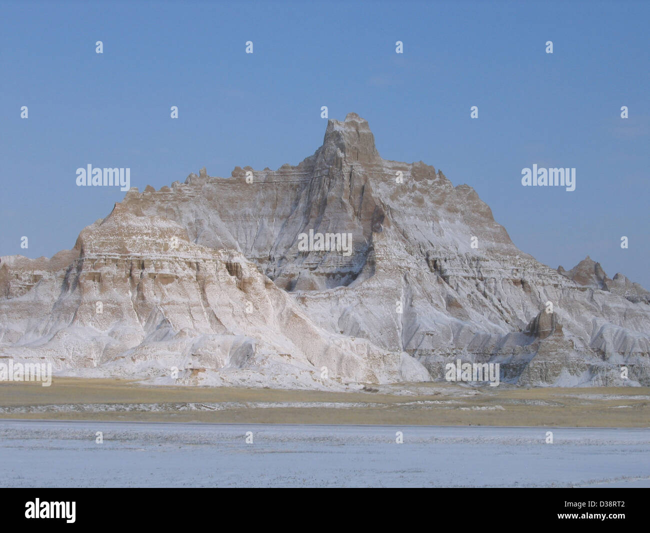 Badlands National Park in South Dakota features striking geological ...