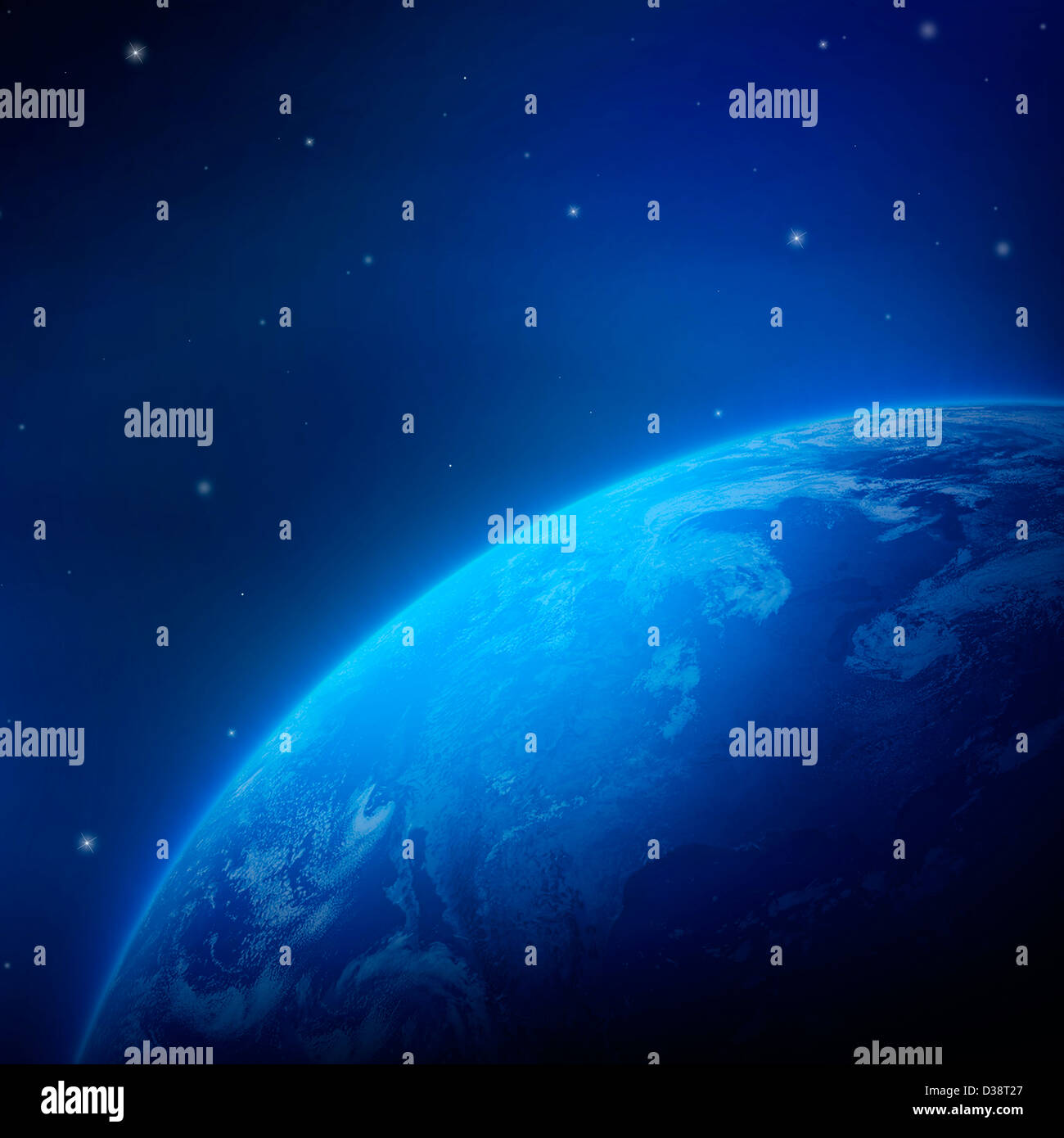 planet earth and space Stock Photo - Alamy