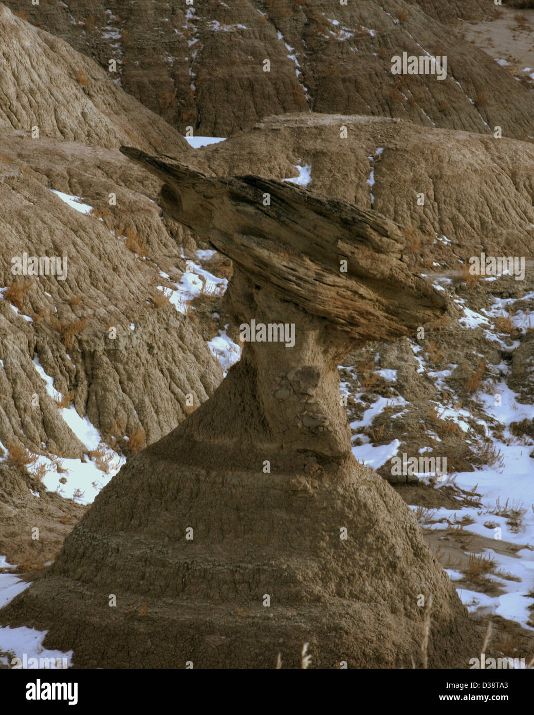 Badlands National Park in South Dakota is renowned for its striking ...