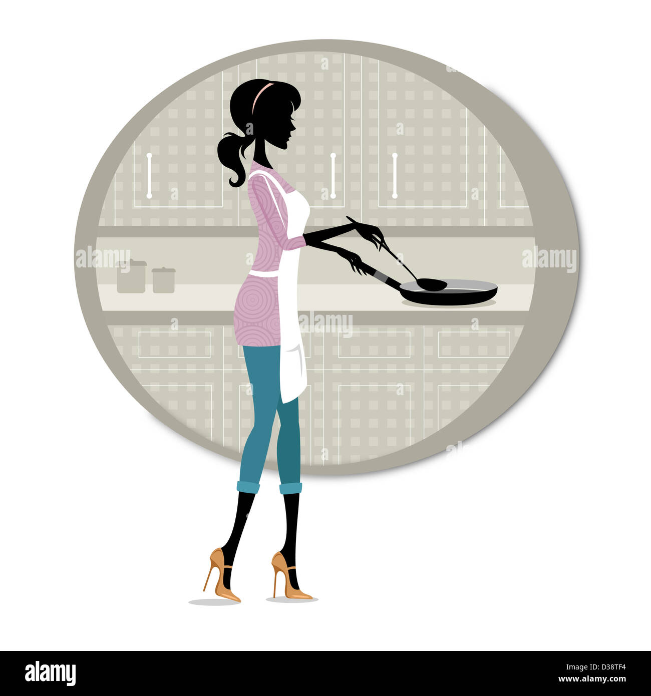 High cooking Cut Out Stock Images & Pictures - Alamy