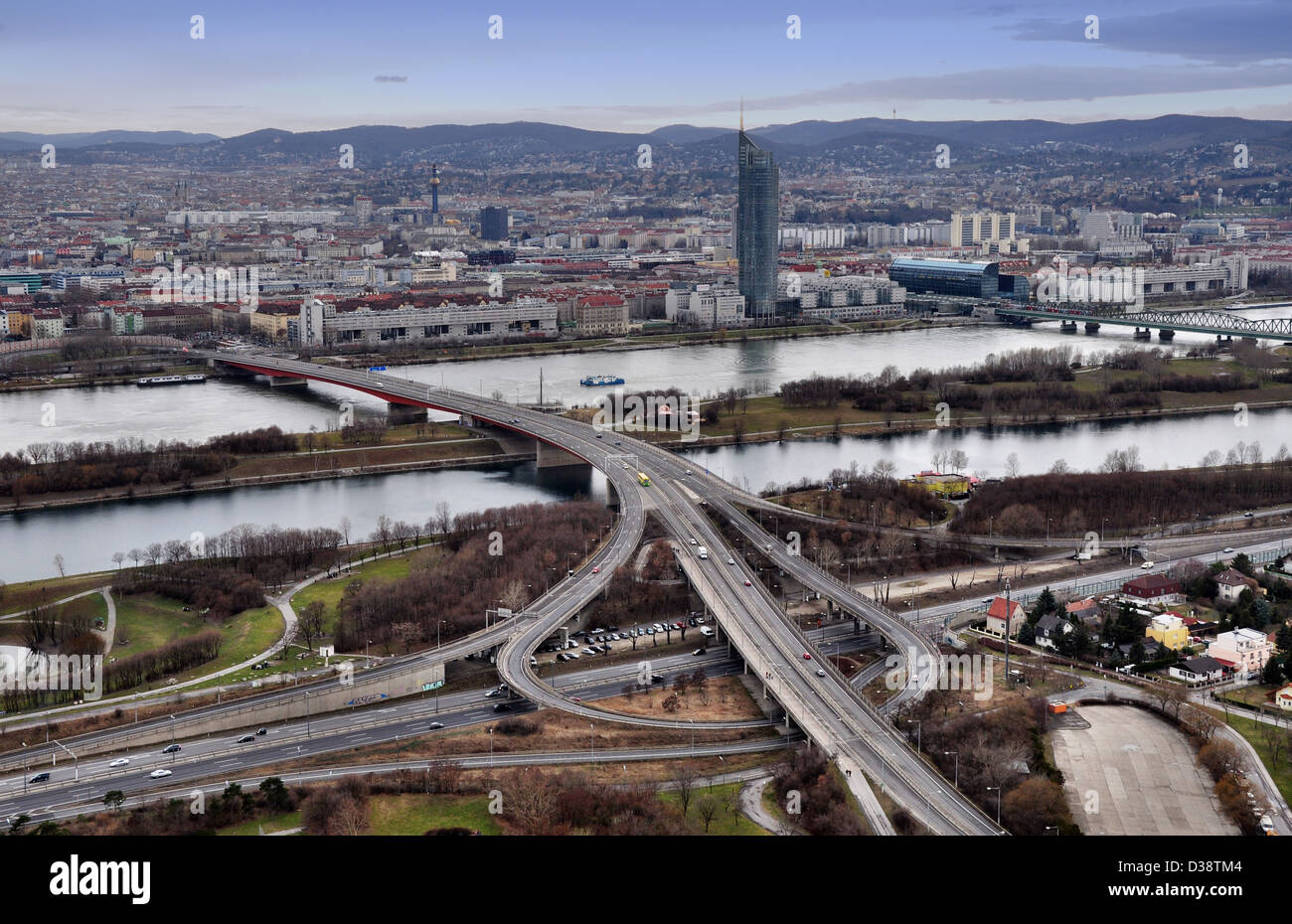 Vienna Danube River Bridge High Resolution Stock Photography and Images ...