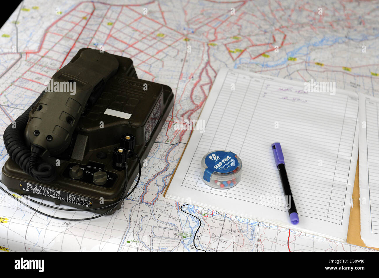 Army training map High Resolution Stock Photography and Images - Alamy