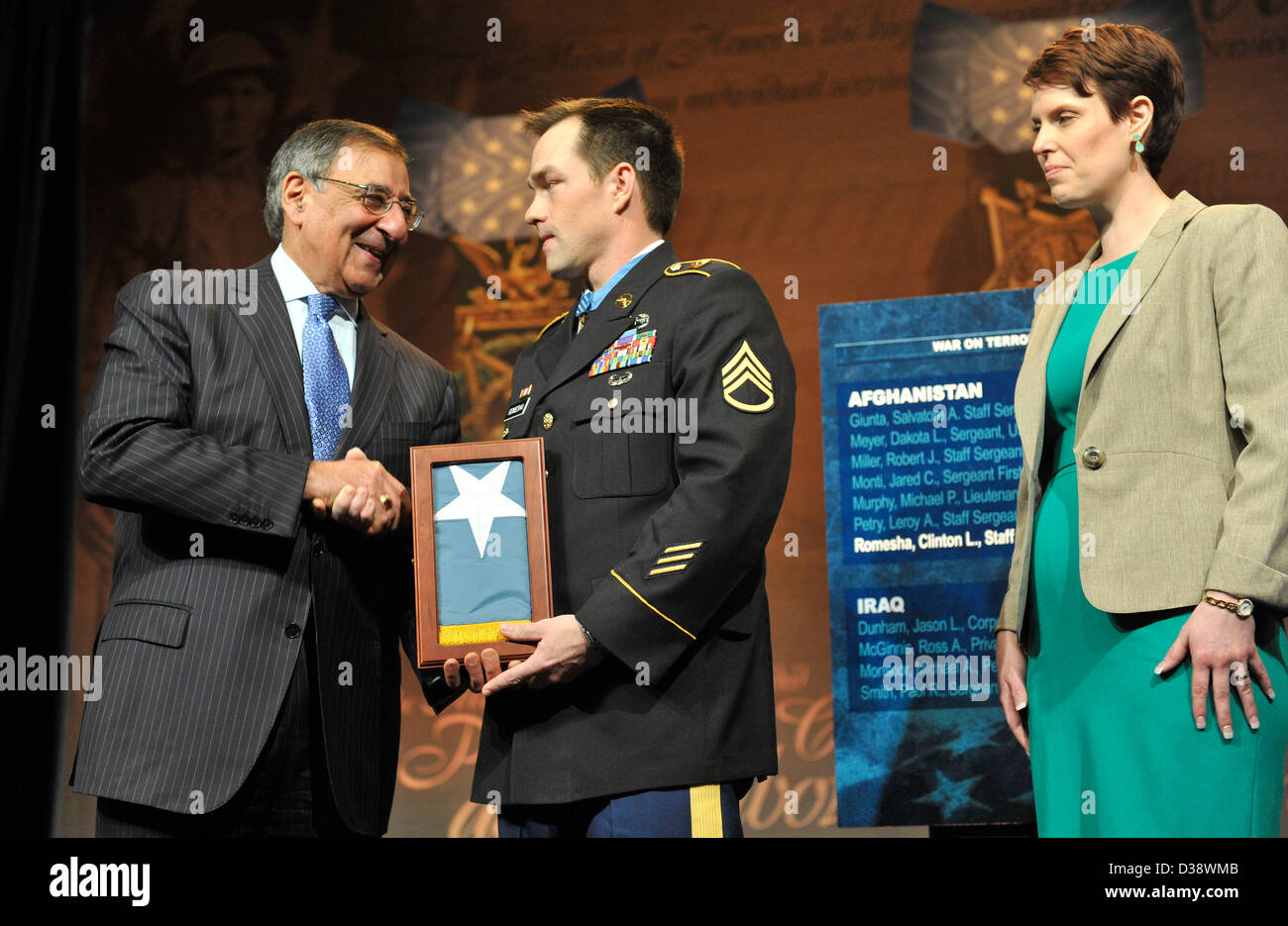 Romesha medal of honor hi-res stock photography and images - Alamy