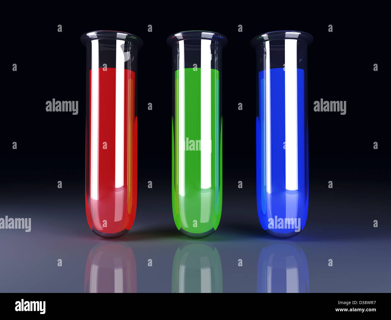 3D rendered Illustration. Isolated on white. RGB printing colors Stock ...