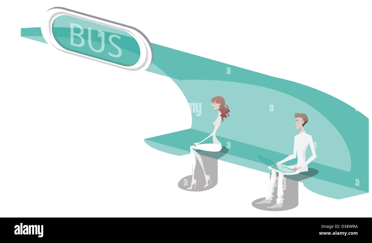 Waiting for a text Cut Out Stock Images & Pictures - Alamy