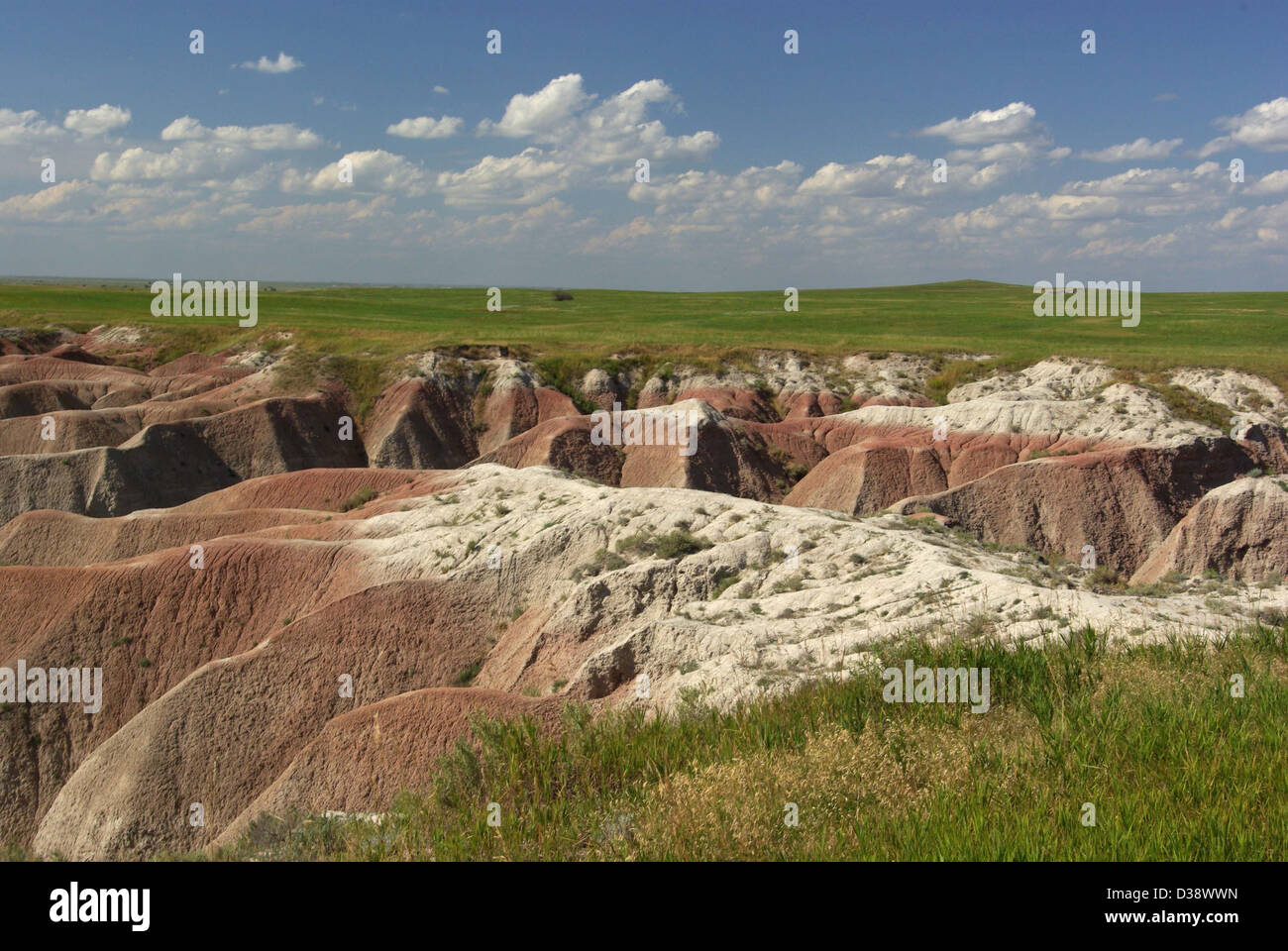 Bigfoot Overlook in Badlands National Park provides expansive views of ...