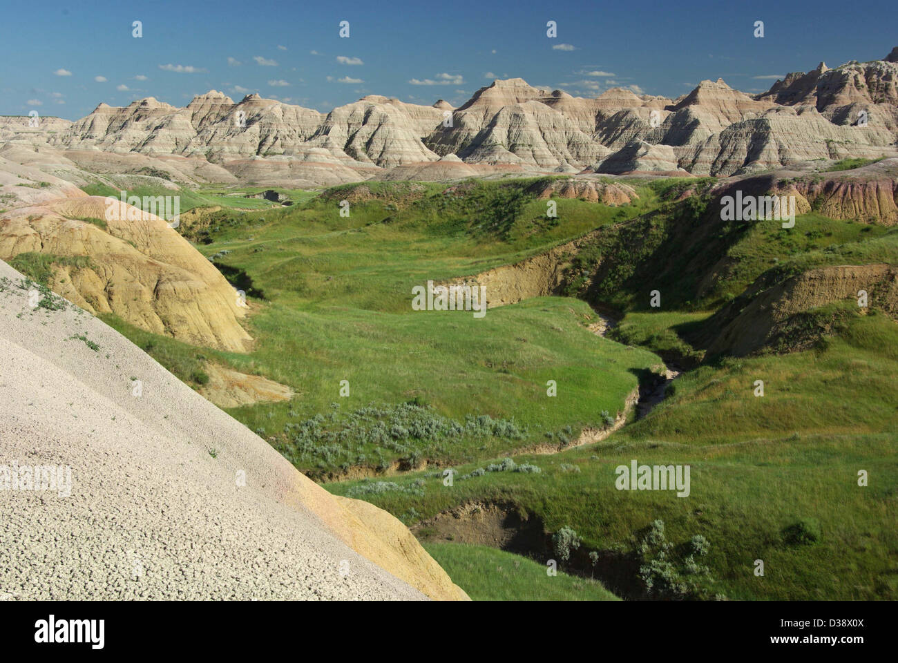 Yellow Mounds and Brule formations are unique features in Badlands ...