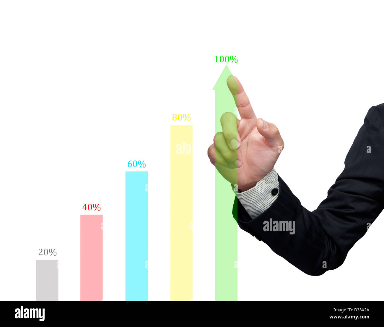 Bar graph teacher hi-res stock photography and images - Alamy