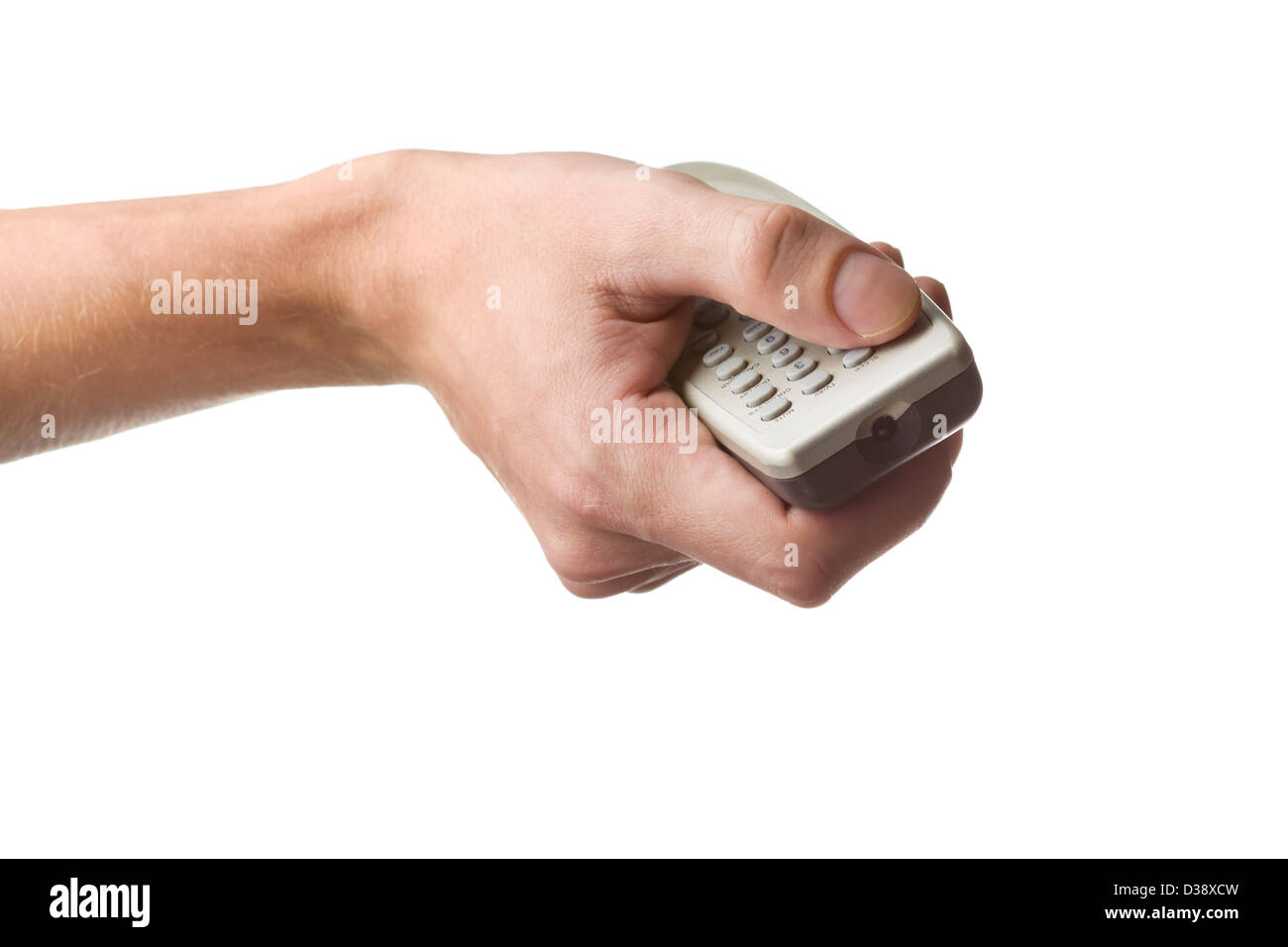 Hand tv remote hi-res stock photography and images - Alamy