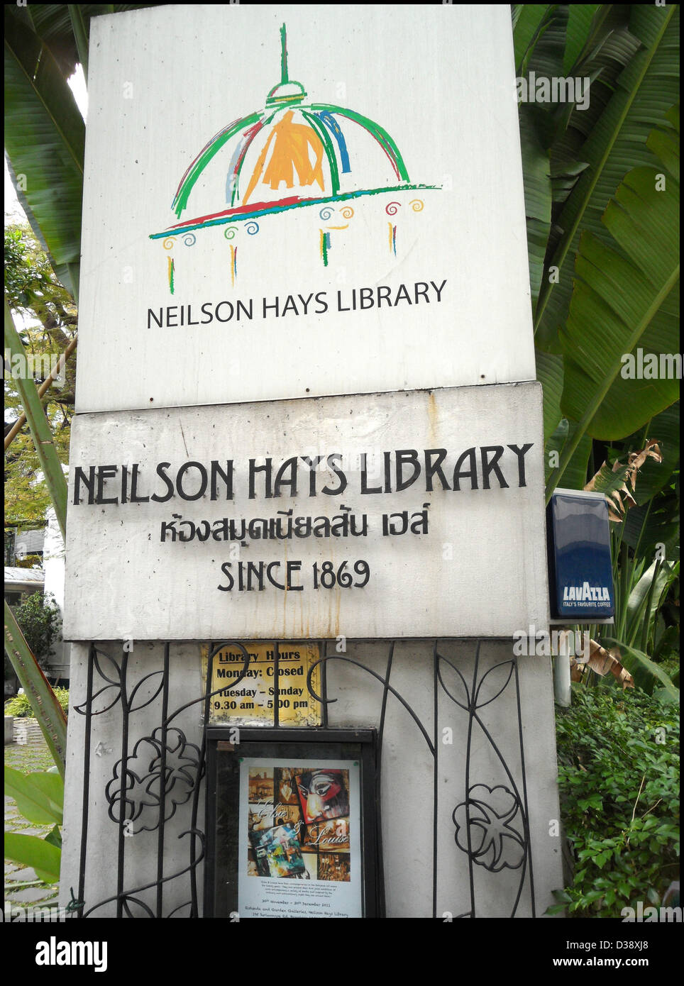 The Neilson Hays Library in Bangkok s Bangrak District on the Surawong ...