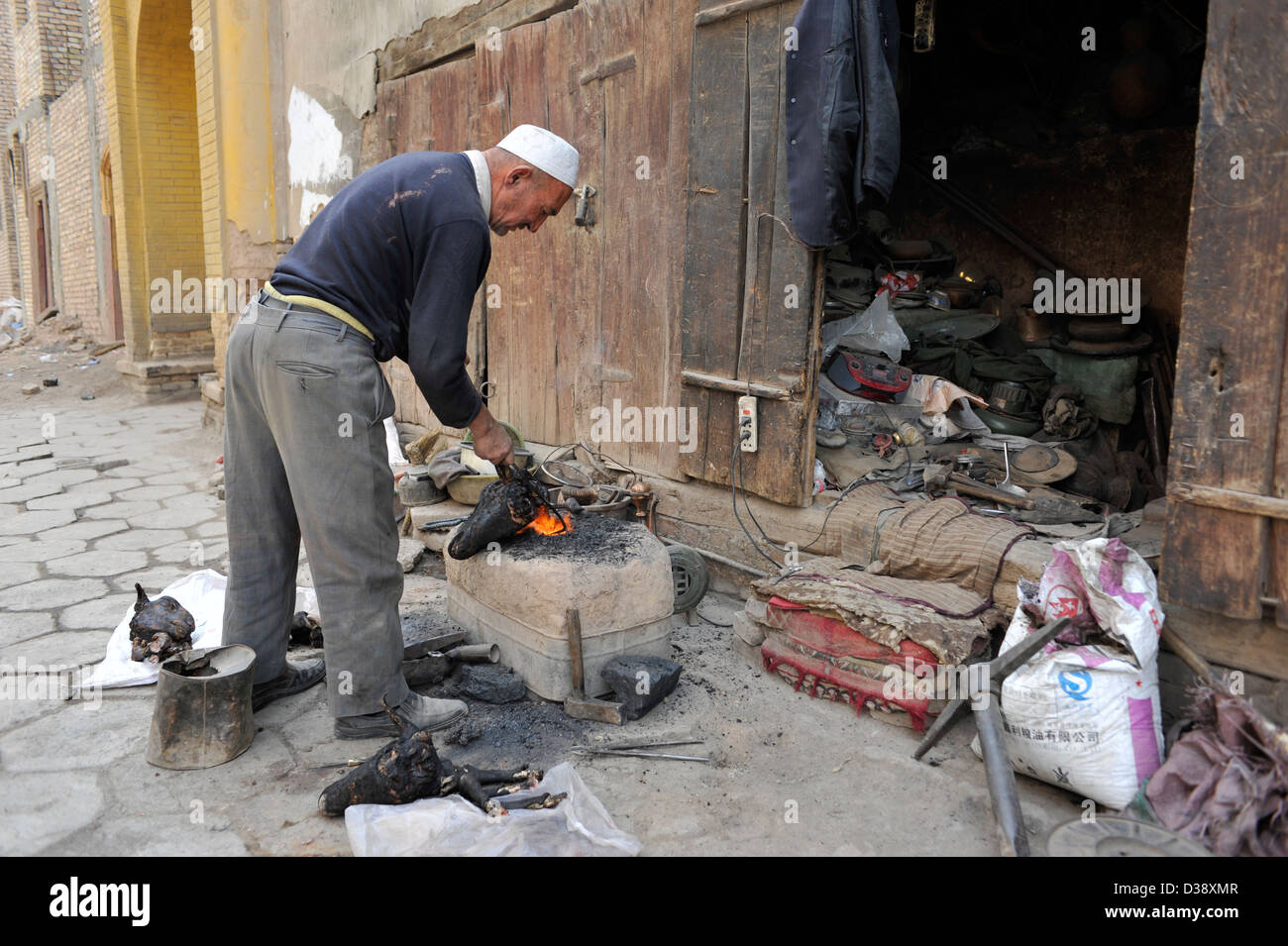 Lamb heads hi-res stock photography and images - Alamy