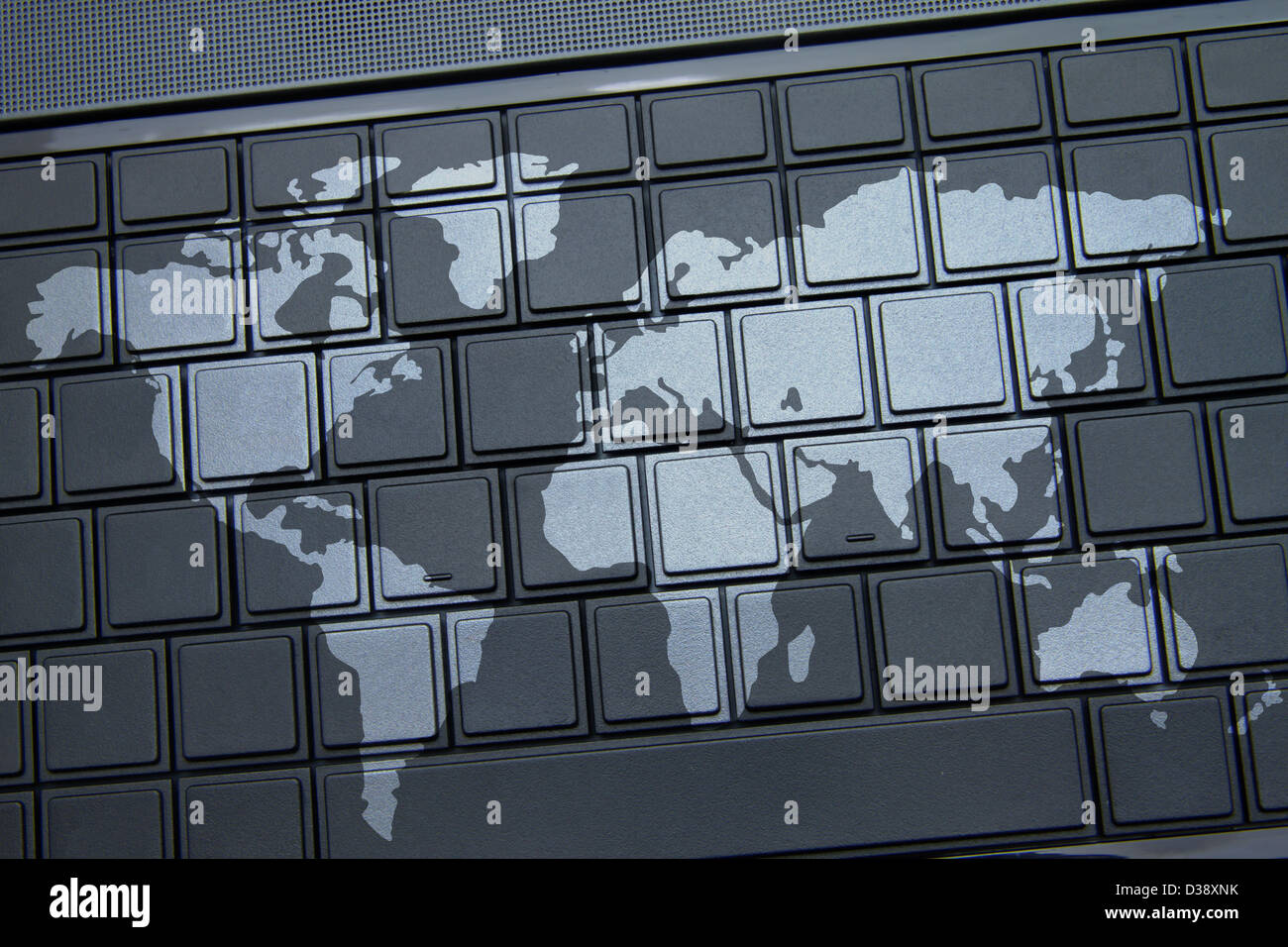 World map countries outline hi-res stock photography and images - Alamy