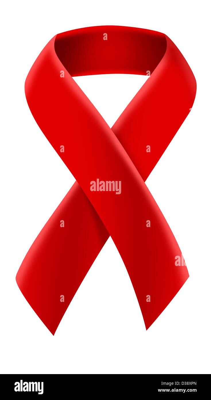 Hiv awareness ribbon hi-res stock photography and images - Alamy