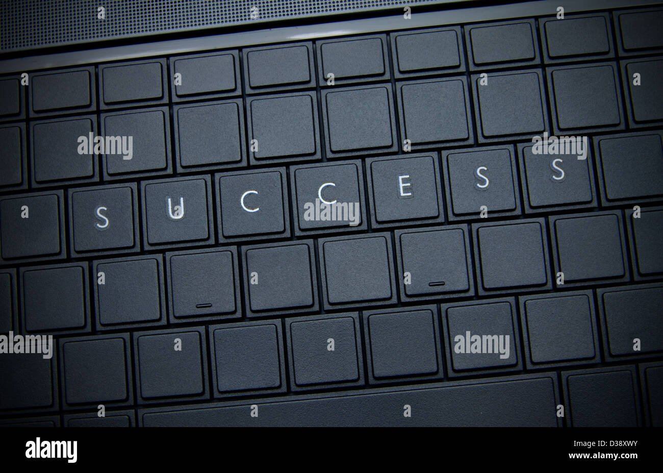 Success word on the keyboard Stock Photo - Alamy