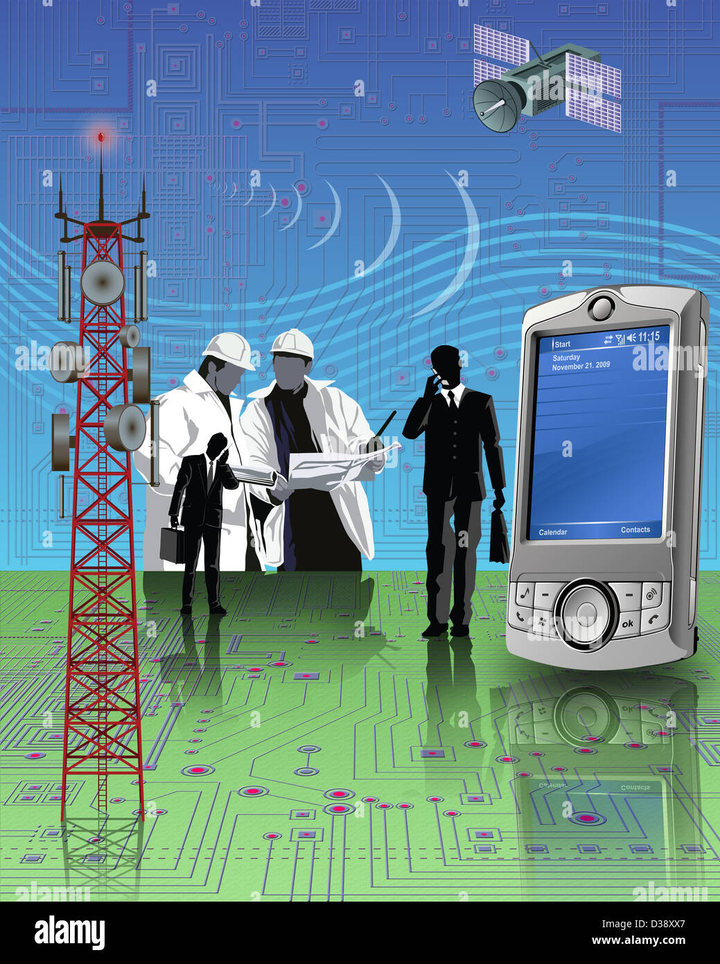 Telecommunication business hi-res stock photography and images - Alamy