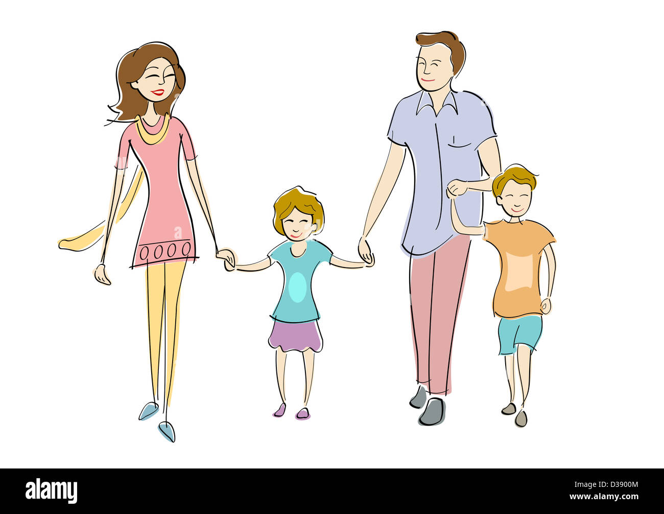 Illustration for parents Cut Out Stock Images & Pictures - Alamy