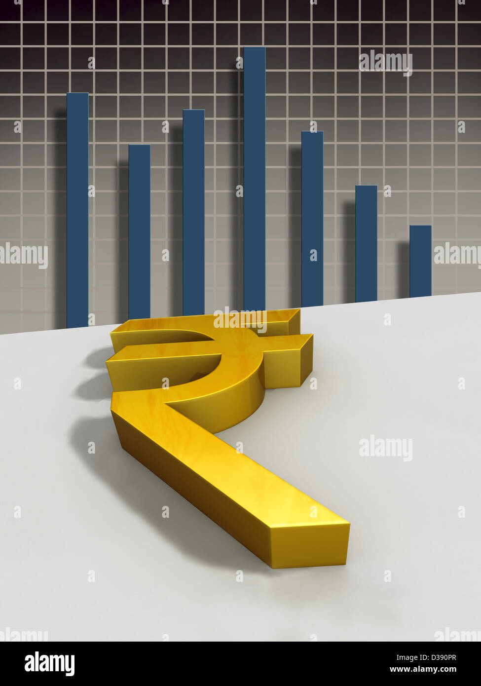 Indian currency symbol with bar graph Stock Photo - Alamy Indian currency symbol with bar graph Stock Photo - Alamy