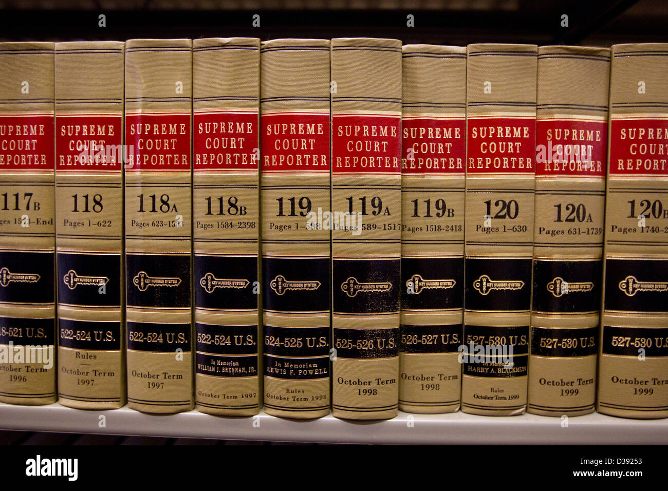 Rows of hardcover books on shelves at the Legislative Reference Library ...