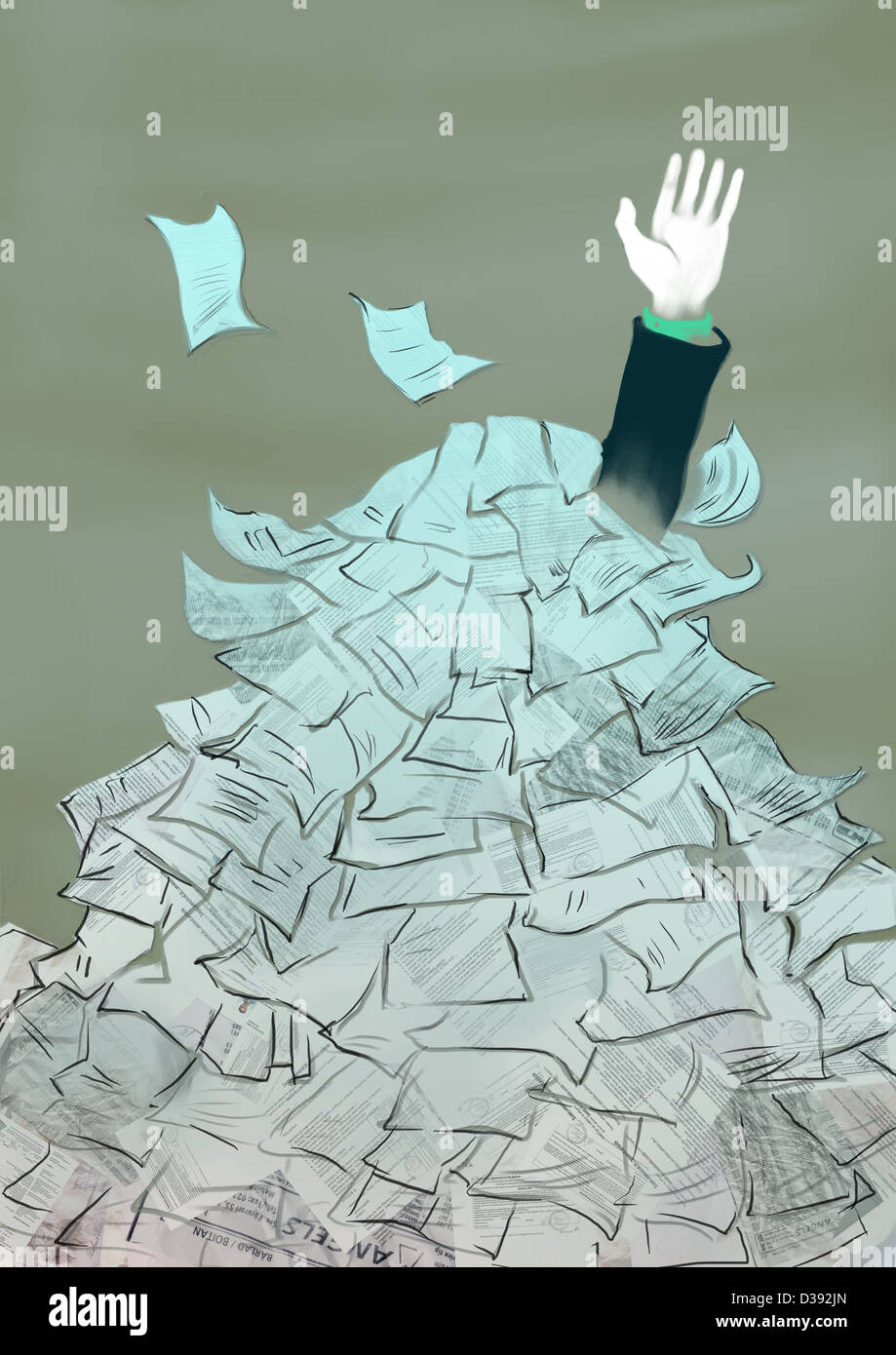 Drown paperwork hi-res stock photography and images - Alamy