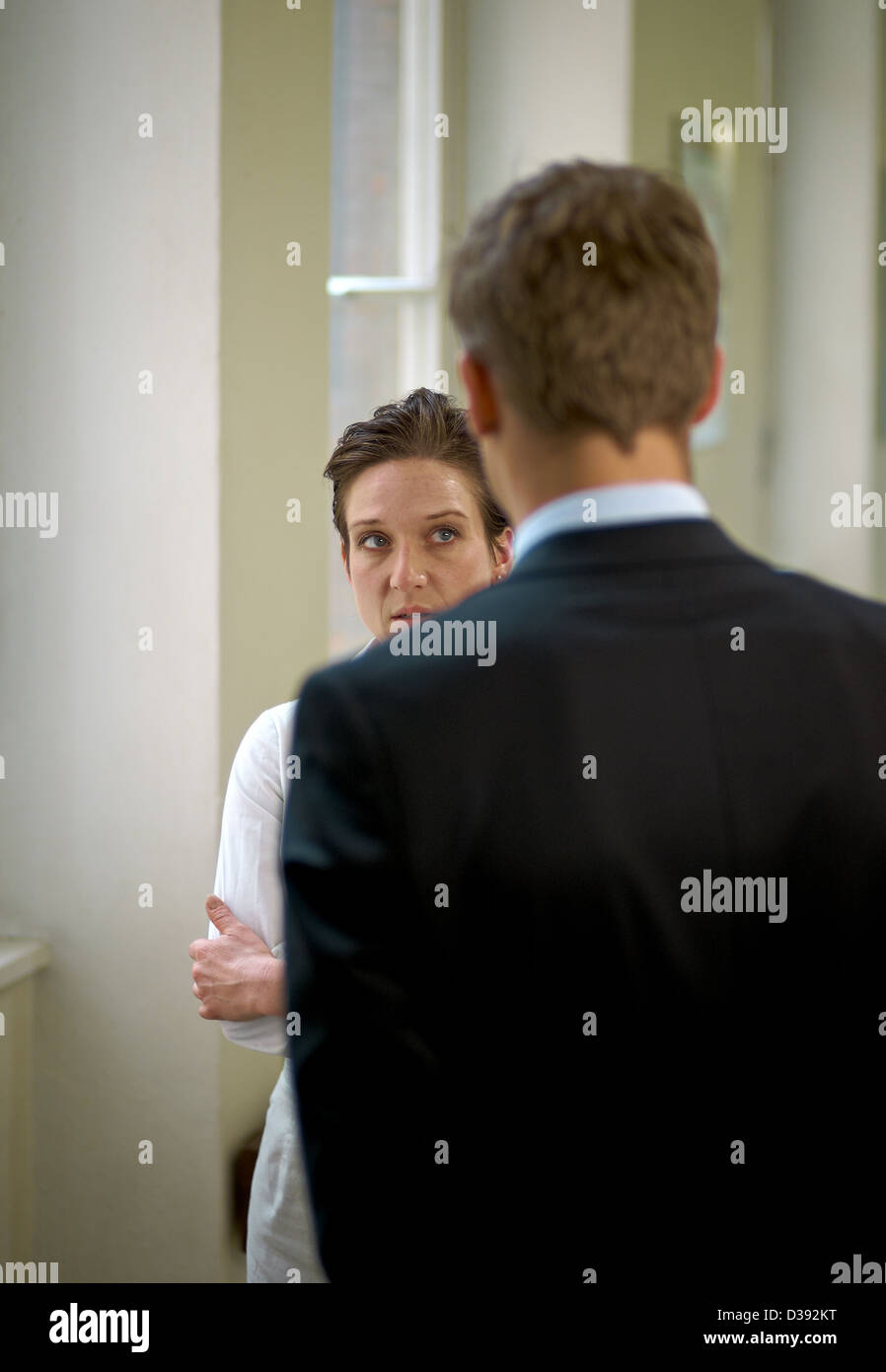 Berlin, Germany, actor during a scene on the set Stock Photo - Alamy