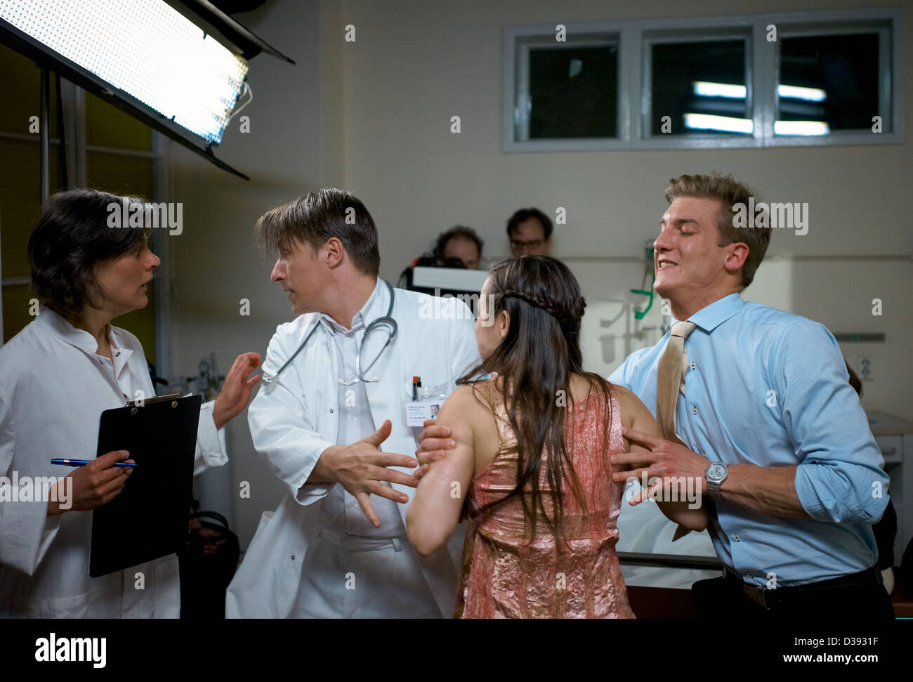 Berlin, Germany, actor in a scene at a student film Stock Photo - Alamy