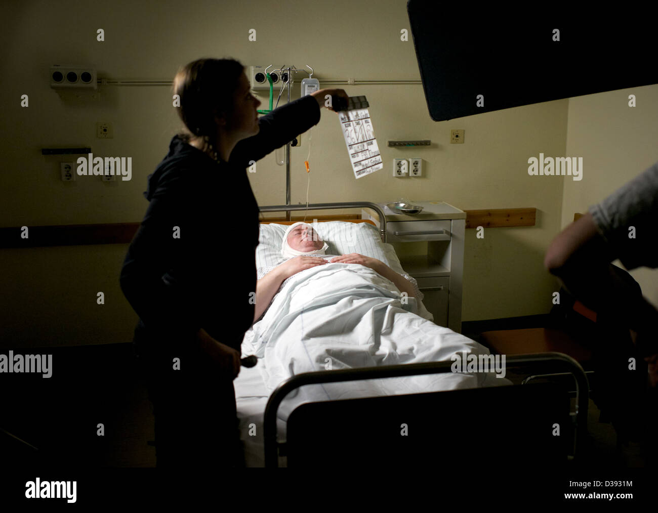 Hospital drama filming hi-res stock photography and images - Alamy