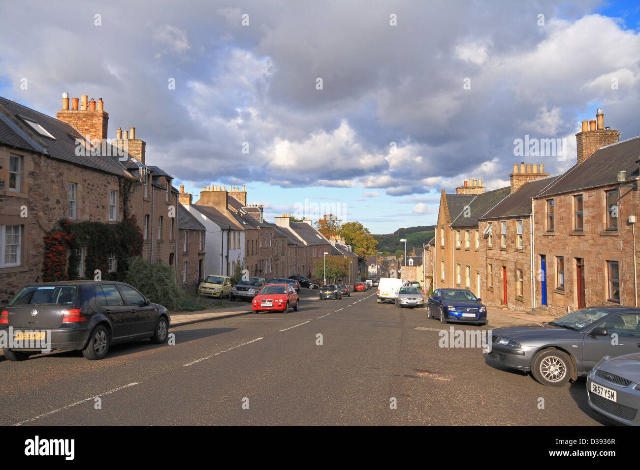 Castle Gate, Jedburgh, Roxburghshire, Borders, Scotland, UK Stock Photo ...