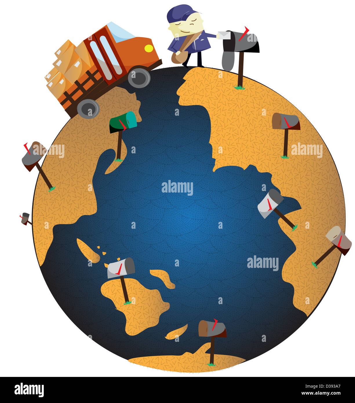 Illustrative representation of global communications network Stock ... Illustrative representation of global communications network Stock ...