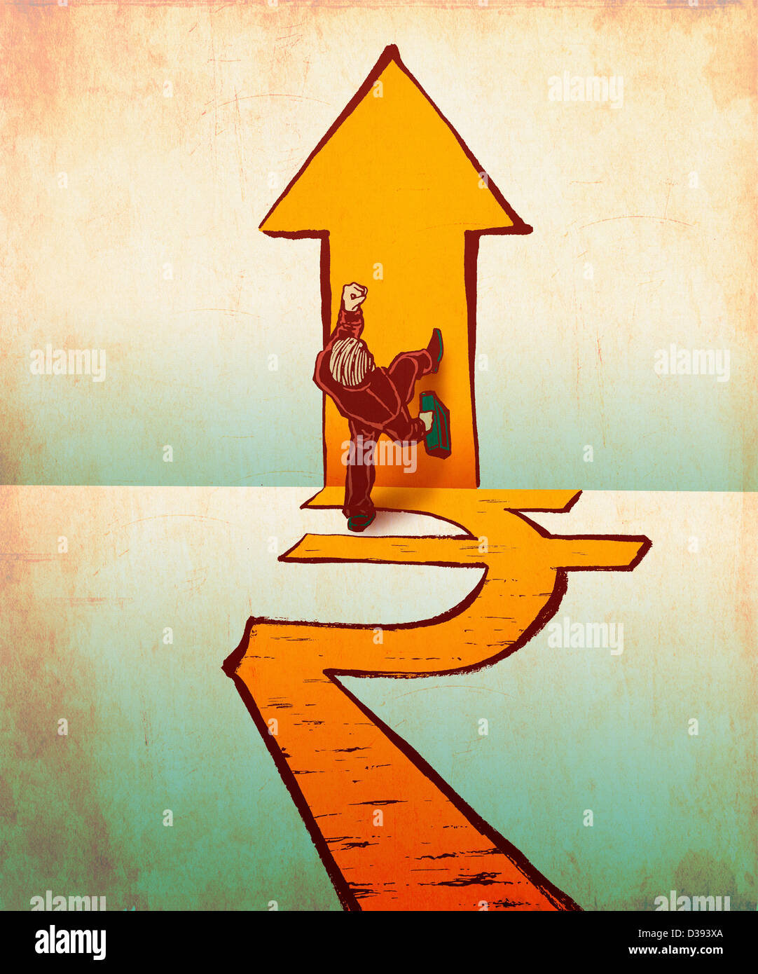 Arrow sign signs hi-res stock photography and images - Alamy