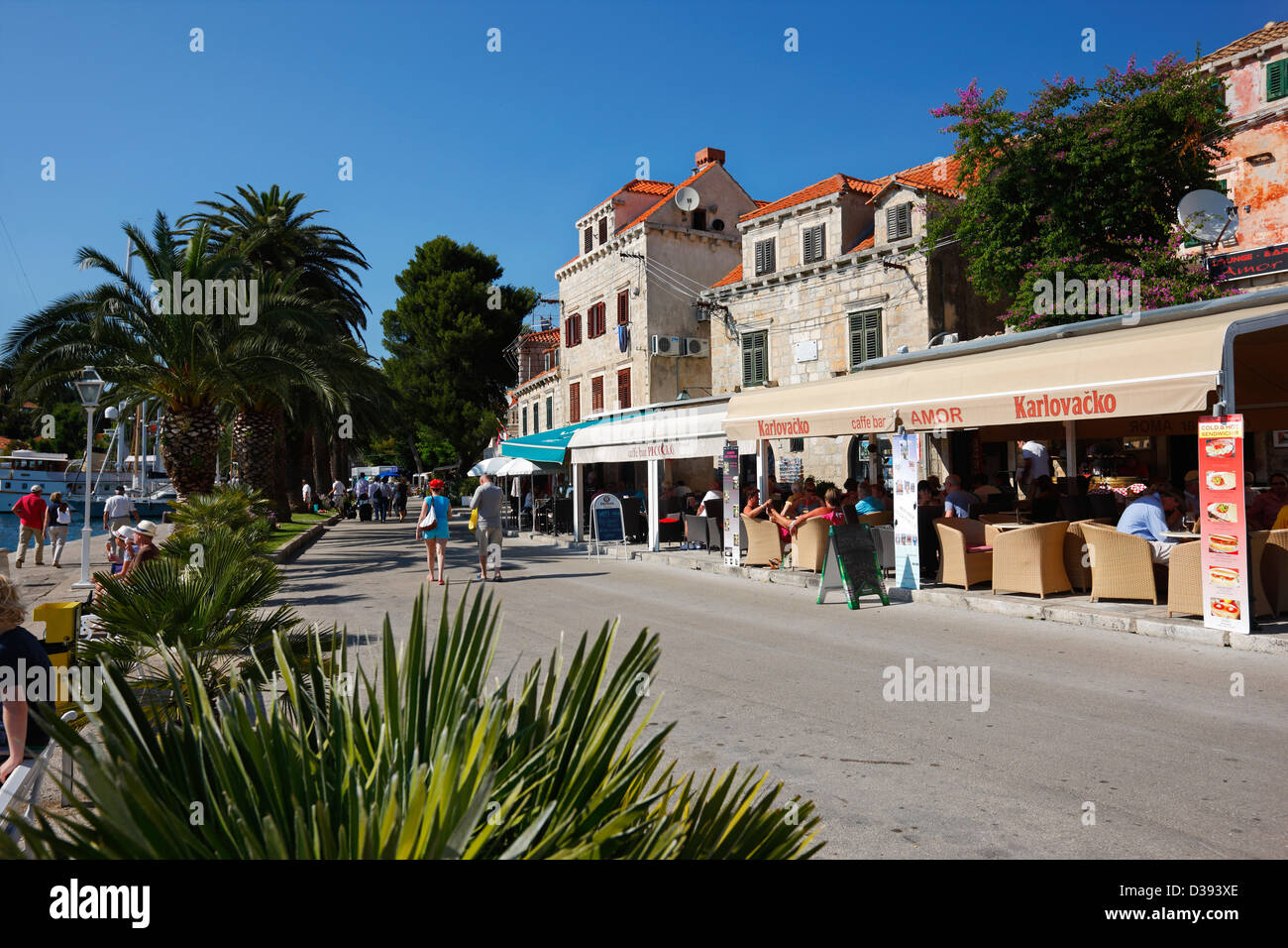 Cavtat and restaurant hi-res stock photography and images - Alamy
