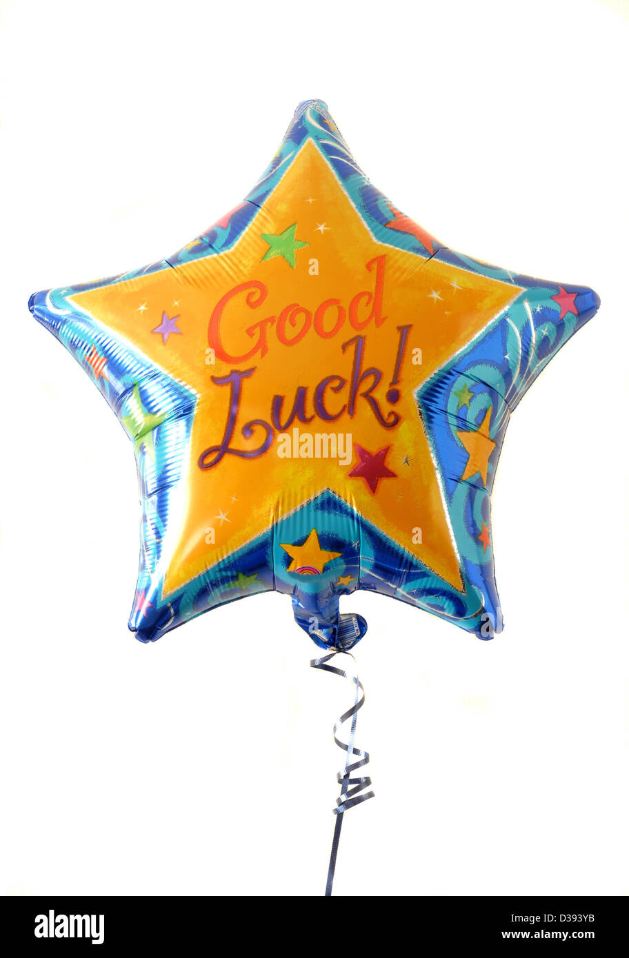 Blue happy retirement balloon hi-res stock photography and images - Alamy